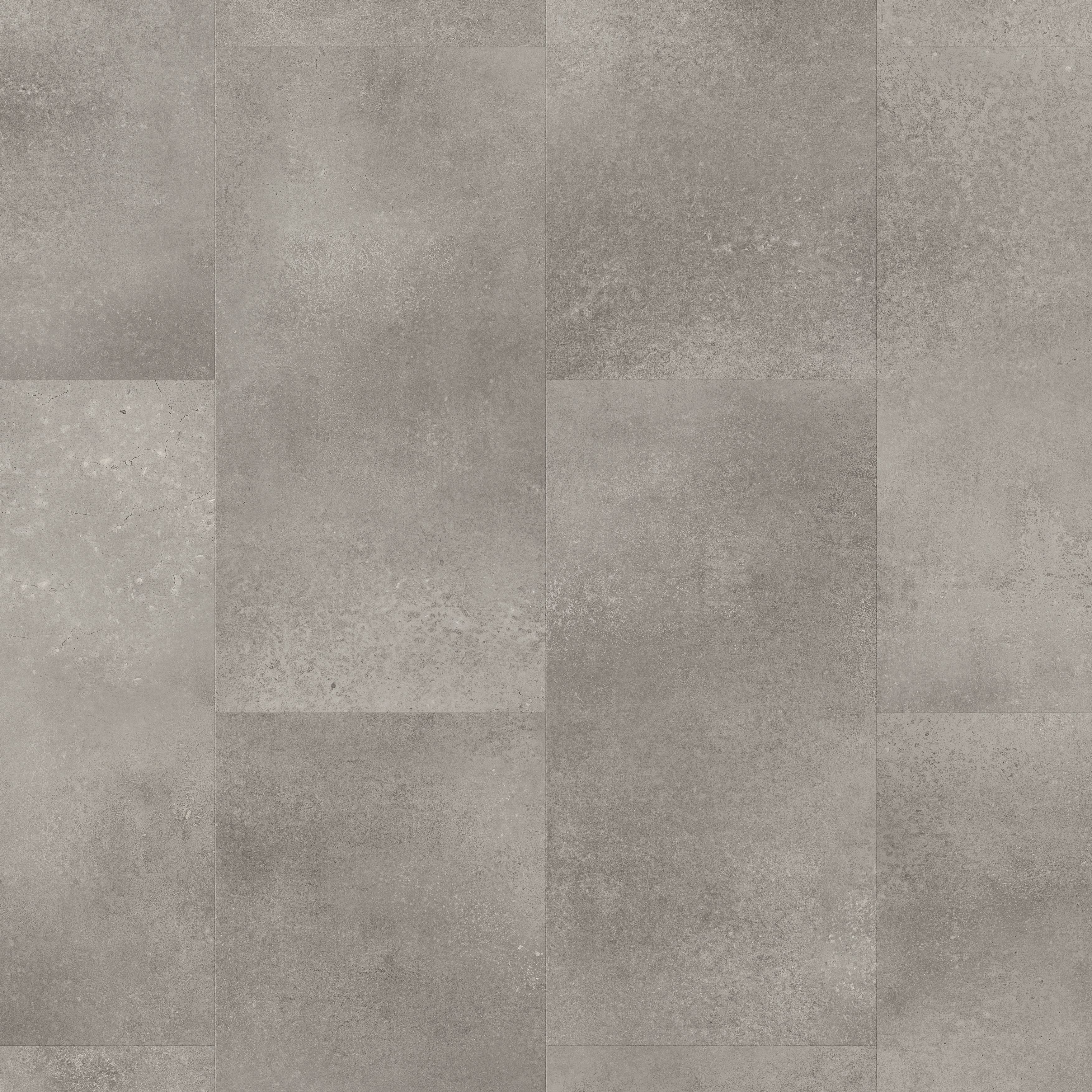 Quick-step Lima Grey Concrete effect Vinyl Tile Sample | DIY at B&Q