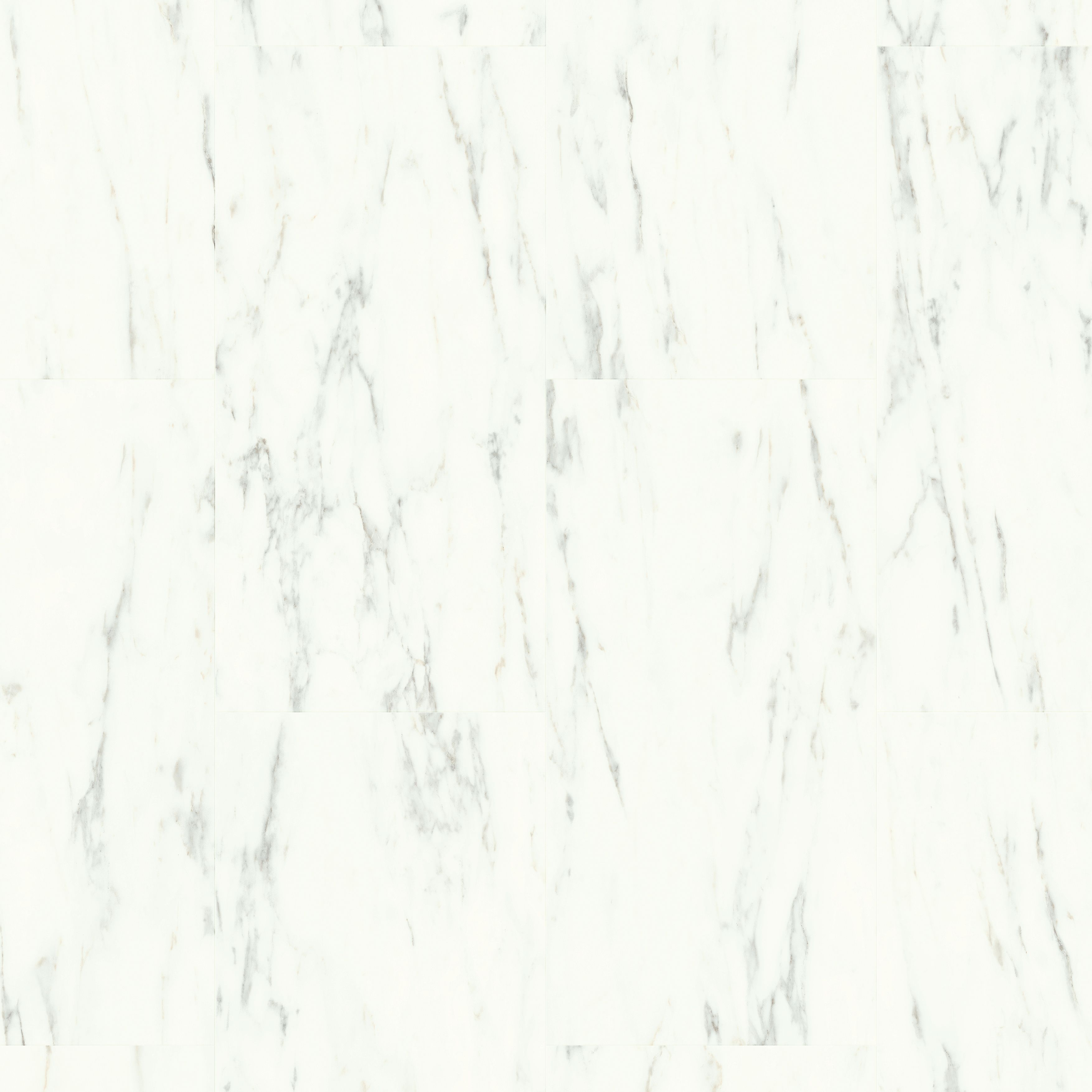 Quick-step Lima Opulent white Stone effect Click flooring, 1.85m², Pack ...