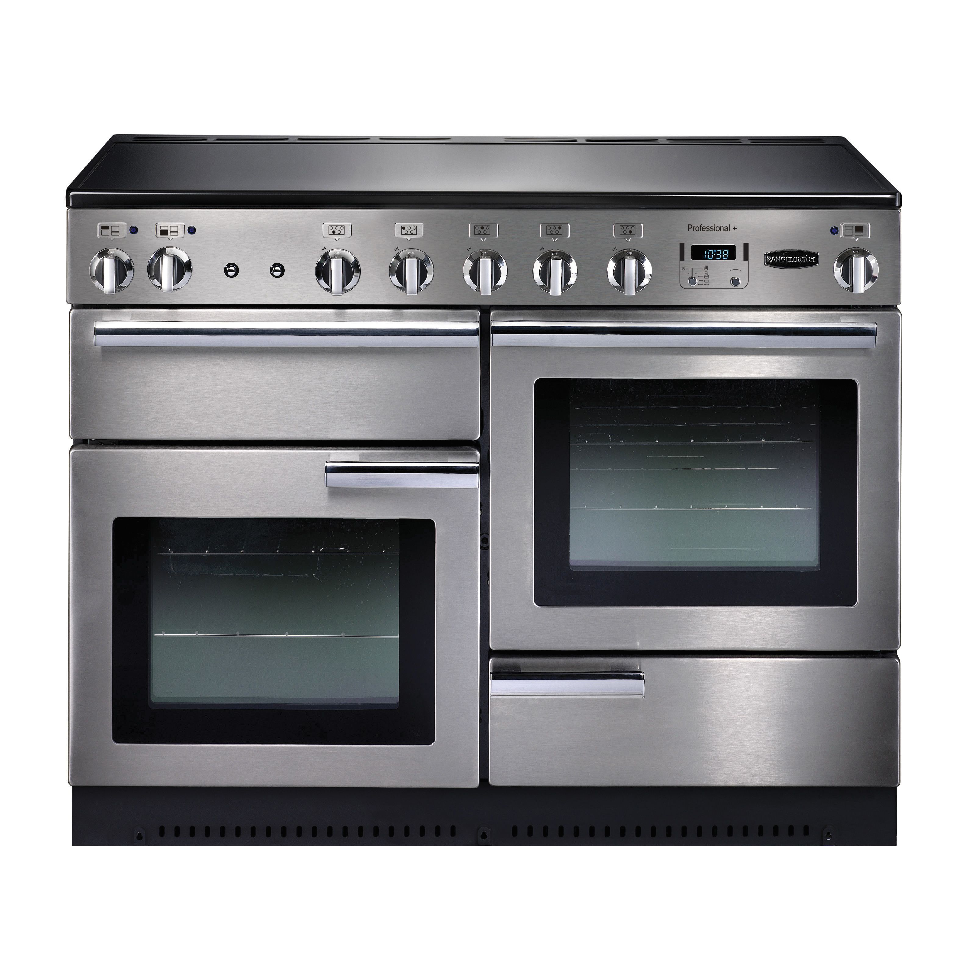 Rangemaster PROP110EISSC Freestanding Electric Range cooker with ...