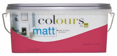 Raspberry ruffle Matt Emulsion paint, 2.5L | DIY at B&Q