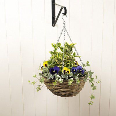 Rattan Round Hanging basket