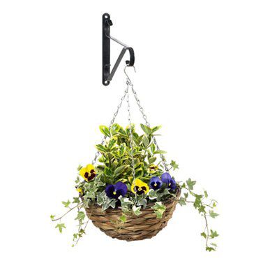 Rattan Round Hanging basket