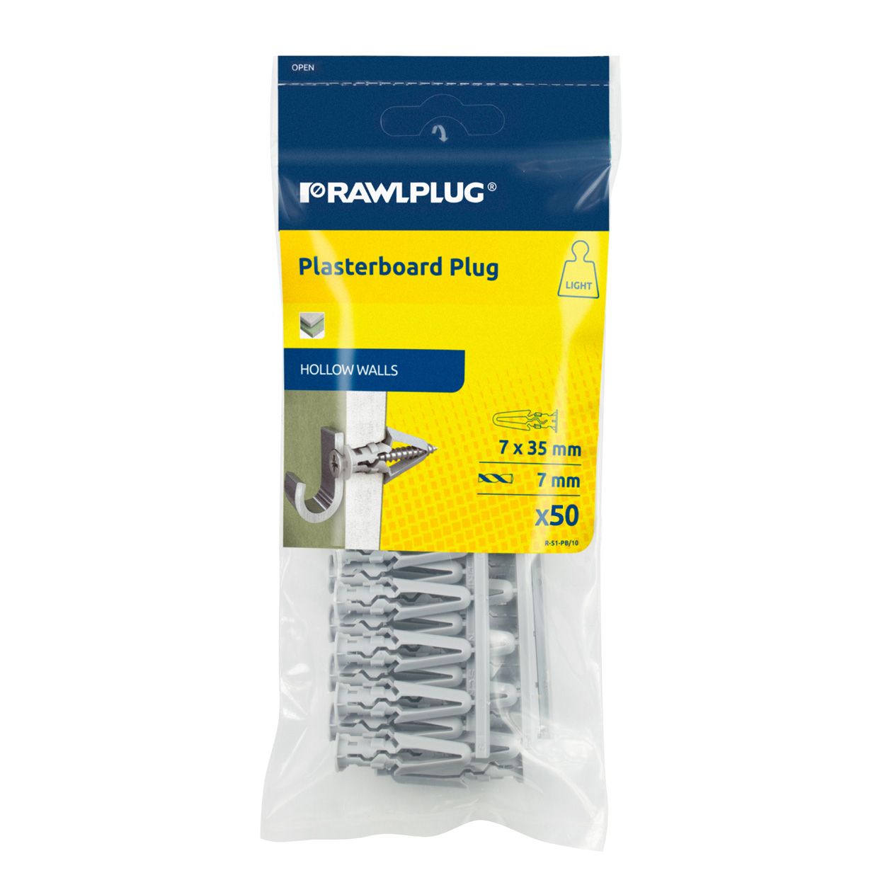 Rawlplug metal self drill plasterboard store