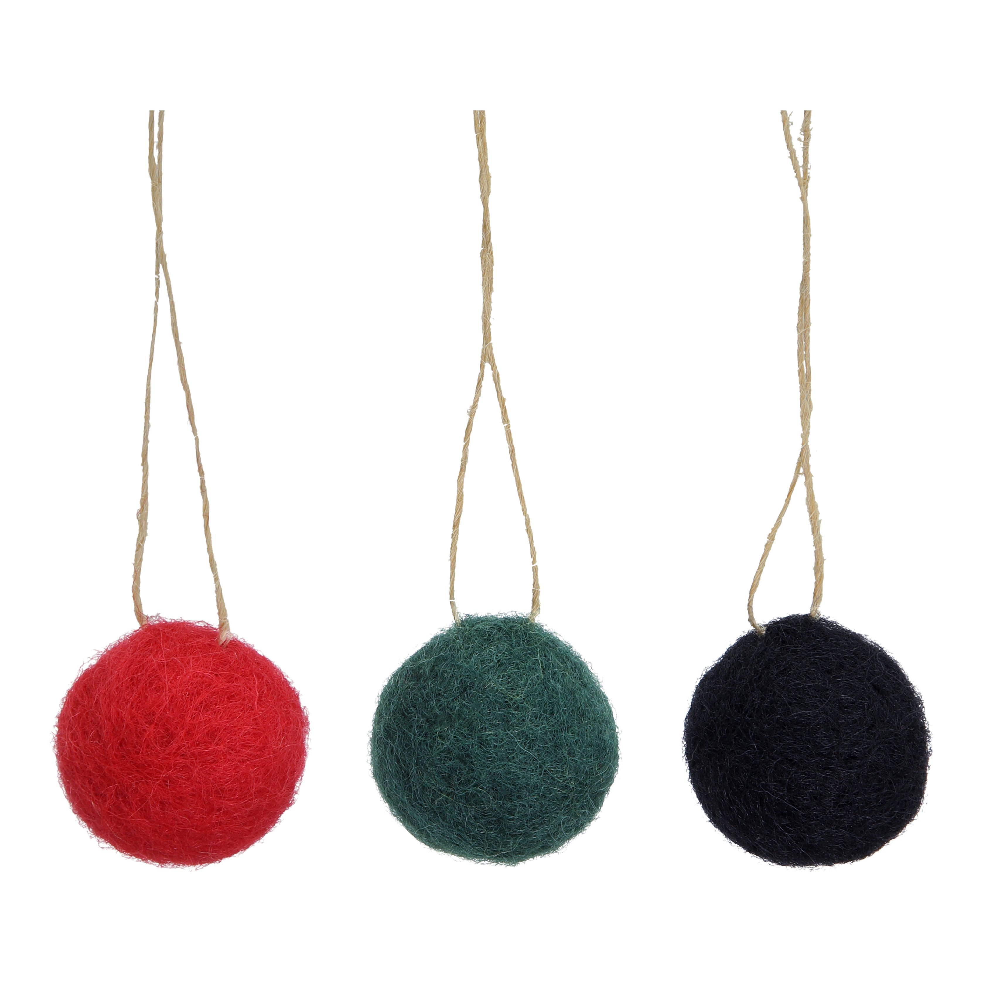 Refined classics Multicolour Round Christmas bauble set, Pack of 9 (D ...