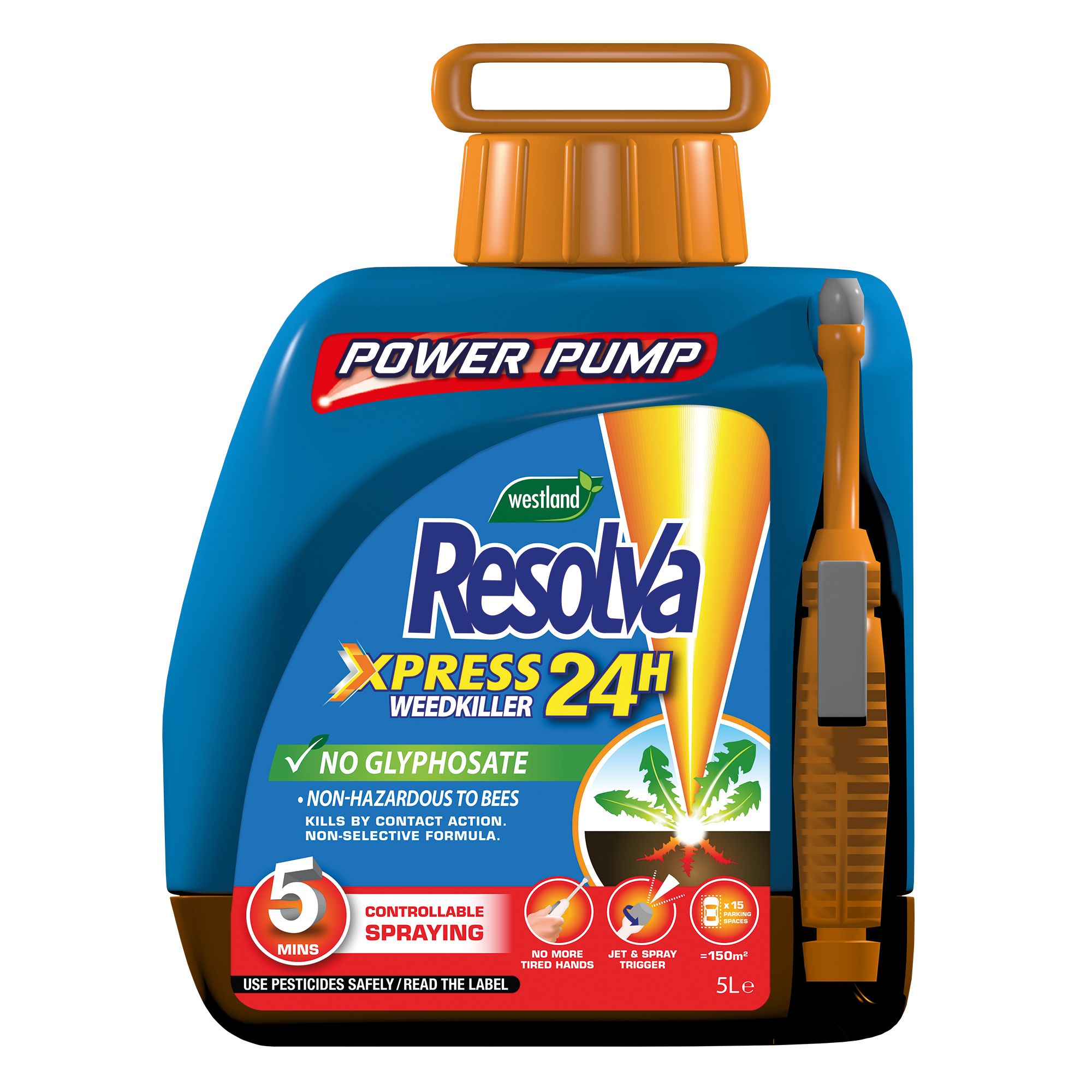Resolva Power pump xpress Weed killer 5L Liquid