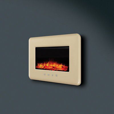 Retro Electric Fireplace