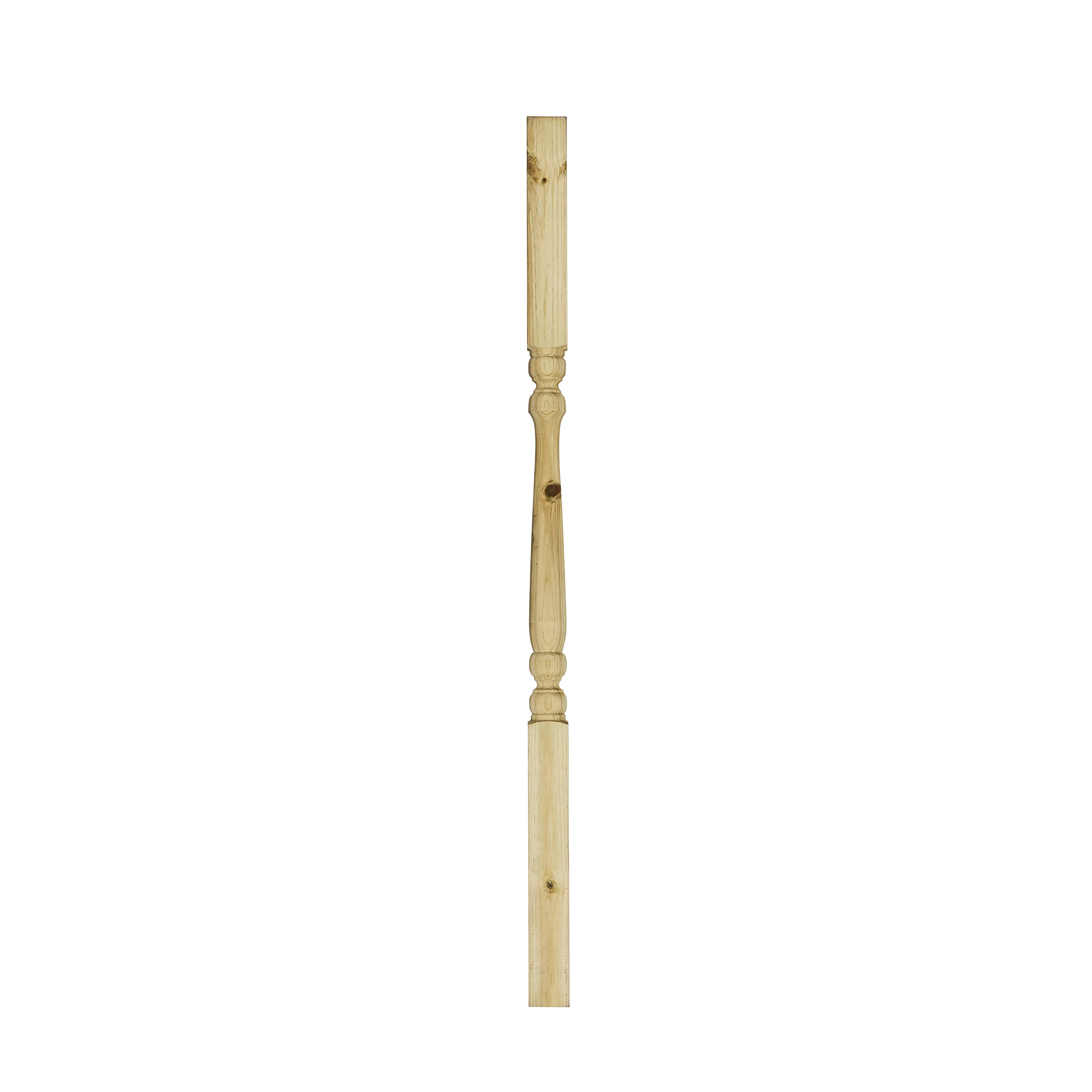Richard Burbidge Colonial Softwood Deck spindle (W)41mm (T)41mm | DIY ...