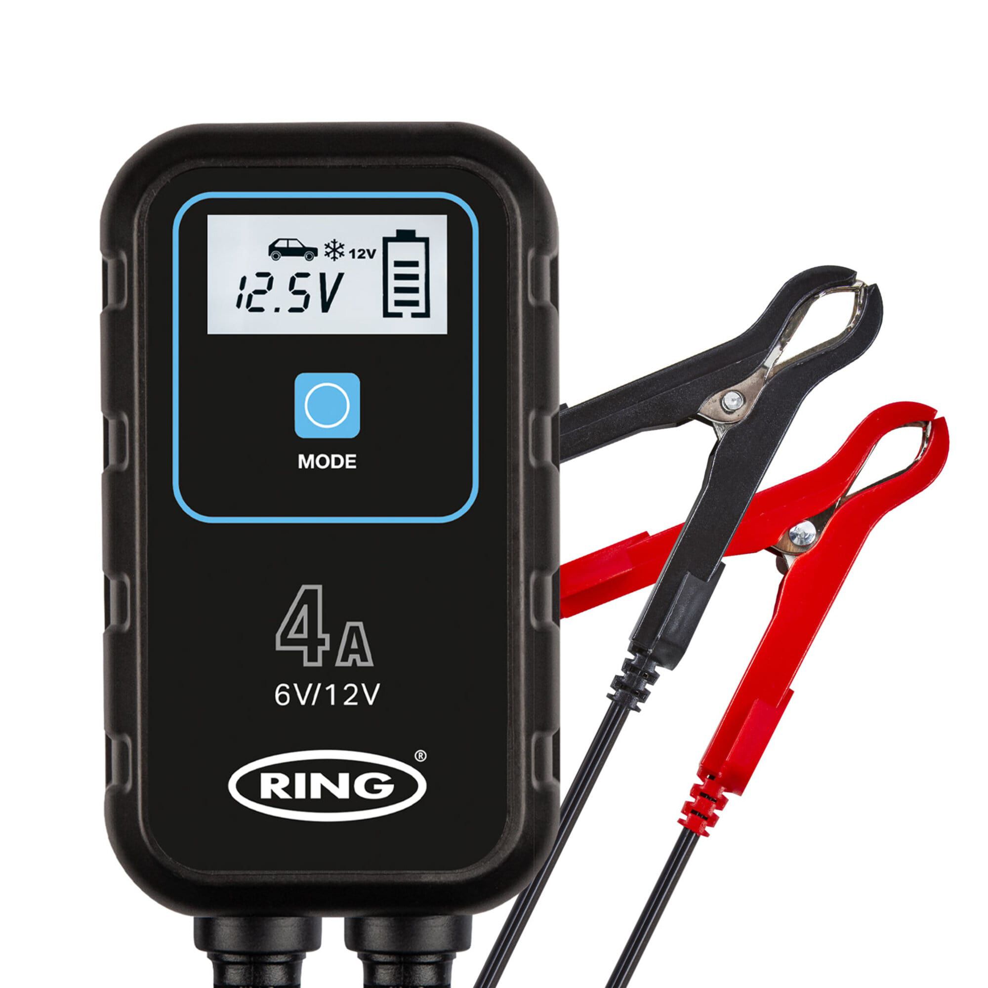Ring Automotive 4A Car Smart battery charger