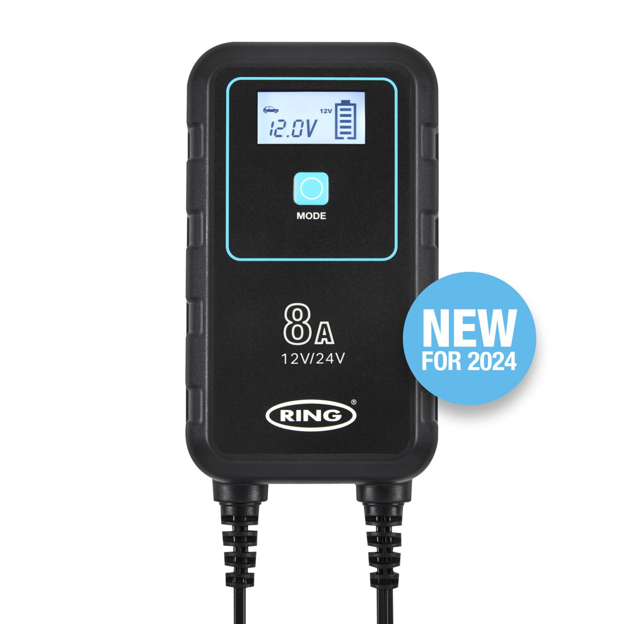 Ring Automotive 8A Car Smart battery charger