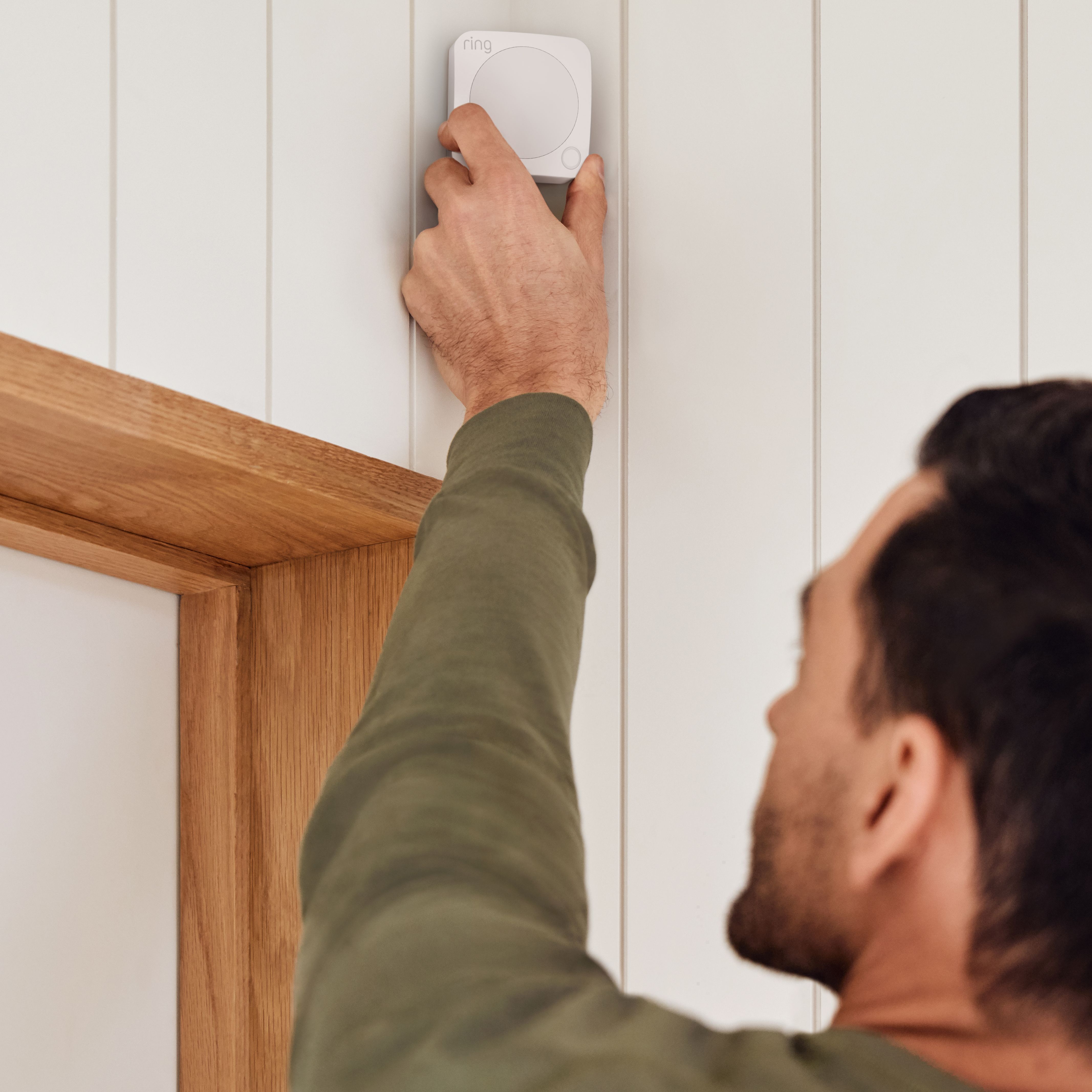 Ring White Battery-powered PIR Smart Motion sensor