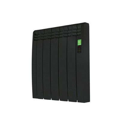 Rointe D series Graphite Horizontal Radiator, (W)510mm x (H)585mm | DIY ...