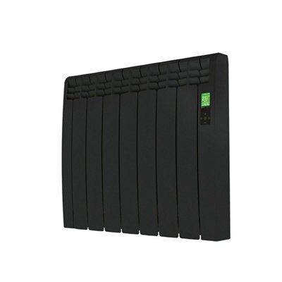 Rointe D series Graphite Horizontal Radiator, (W)675mm x (H)585mm | DIY ...