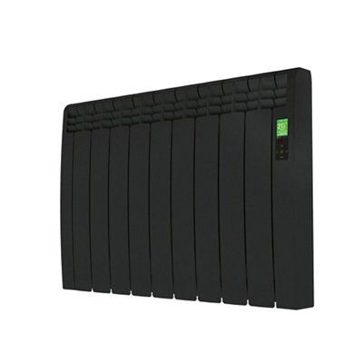 Rointe D series Graphite Horizontal Radiator, (W)835mm x (H)585mm | DIY ...