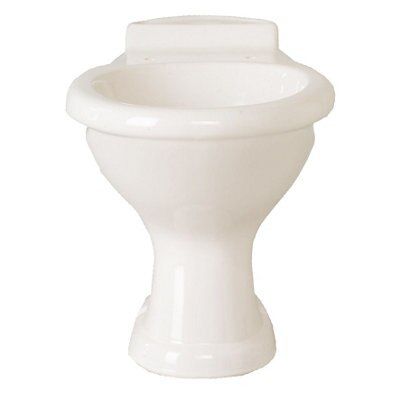 Romsey White Close-coupled Toilet pan