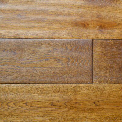 Rondo Wheat Oak Solid wood Solid wood flooring | DIY at B&Q