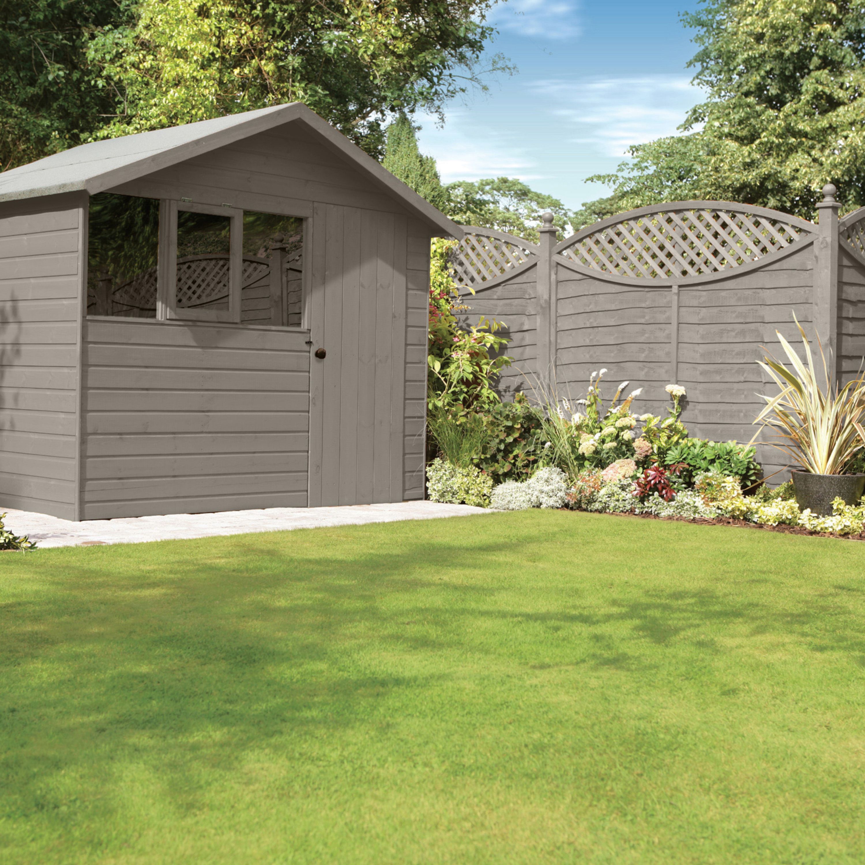 Ronseal Fence Life Plus Warm stone Matt Exterior Wood paint 5L Tub