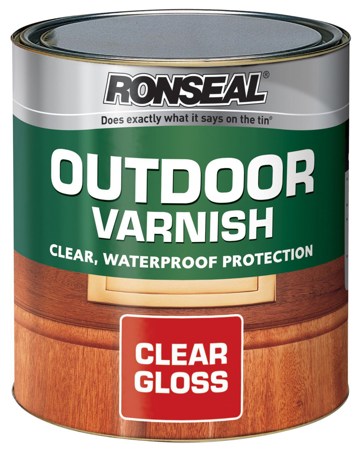 Ronseal Outdoor Varnish Clear Gloss Window frames Wood varnish, 2.5L