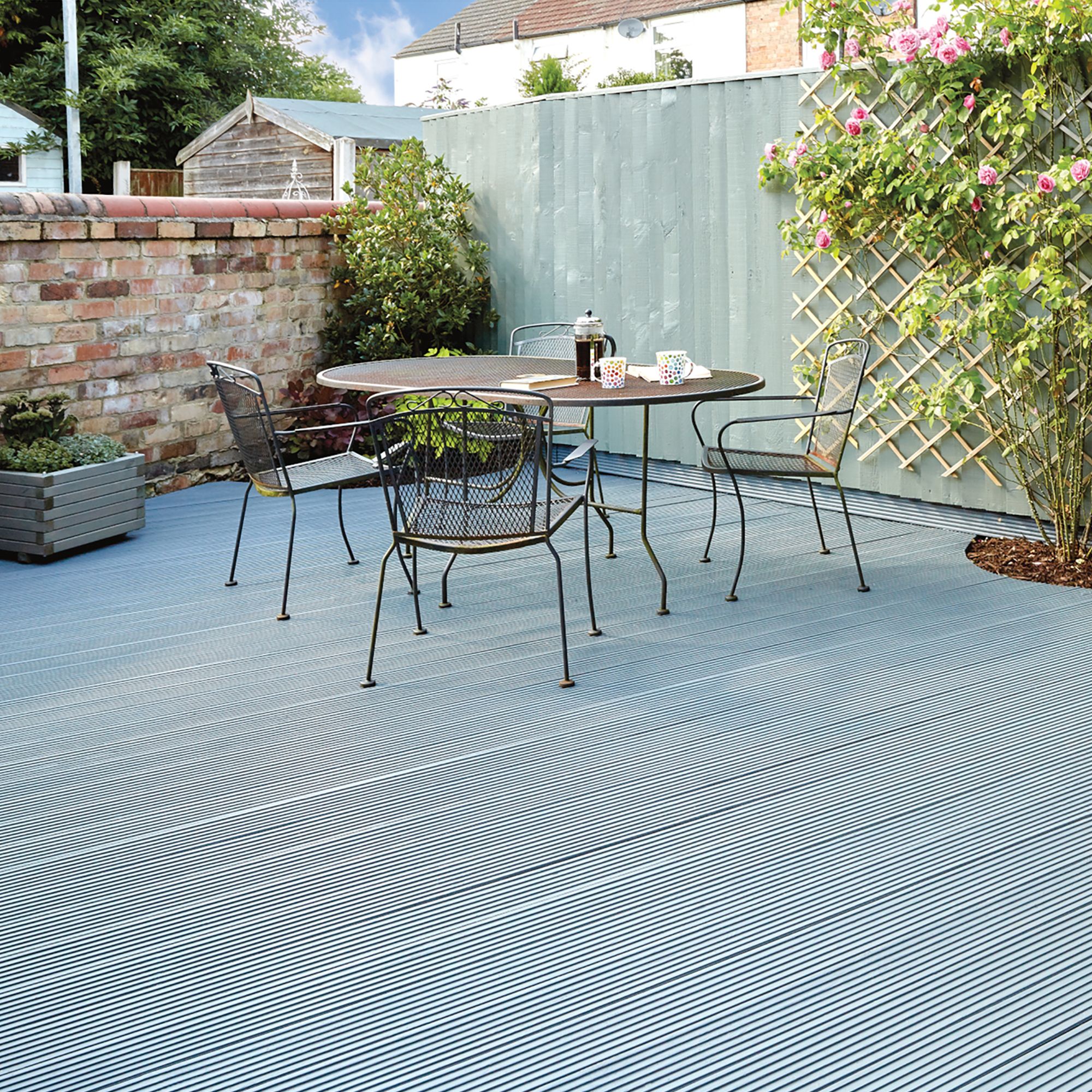 Ronseal Ultimate protection Matt slate Decking paint, 5L | DIY at B&Q
