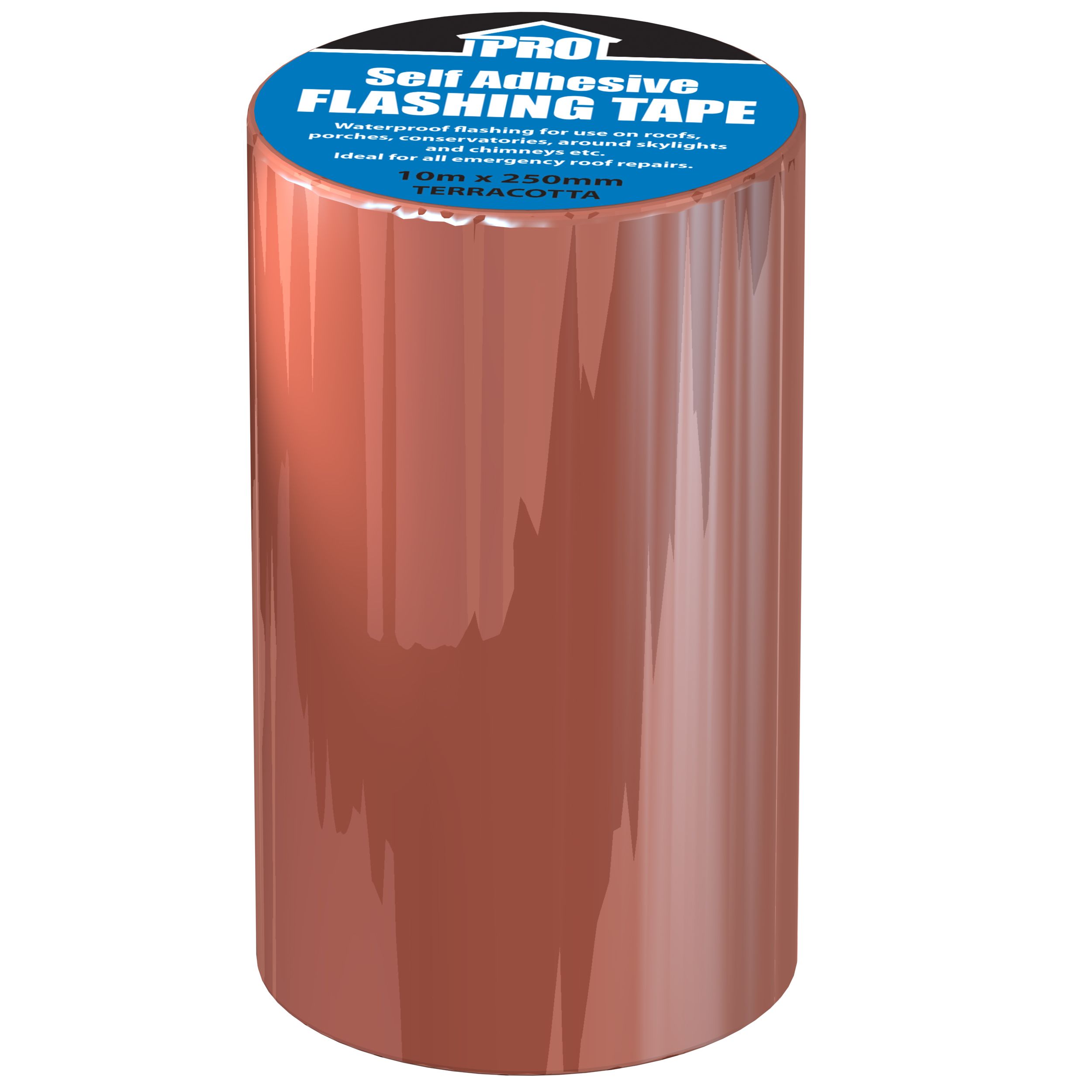 Roof pro Terracotta Weatherproof Tape (L)10m (W)250mm