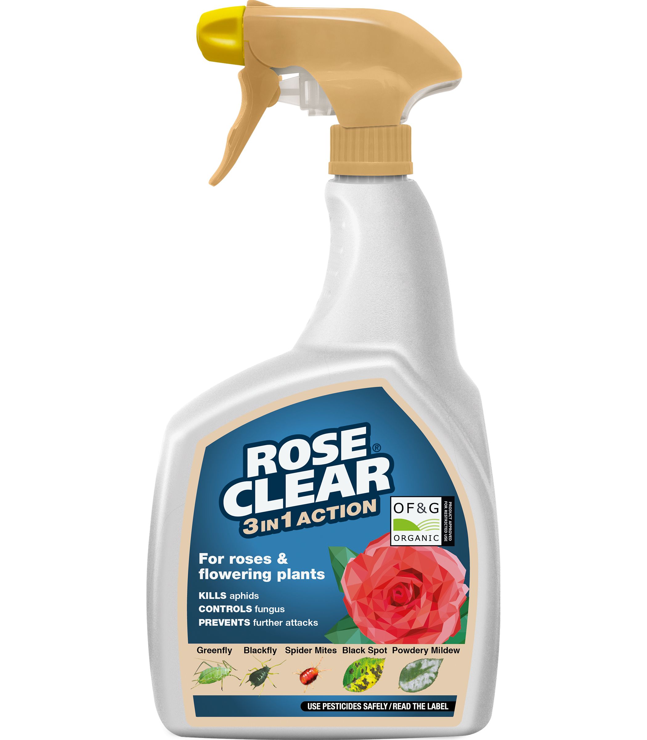 RoseClear™ 3in1 Insect spray, 800ml | DIY at B&Q