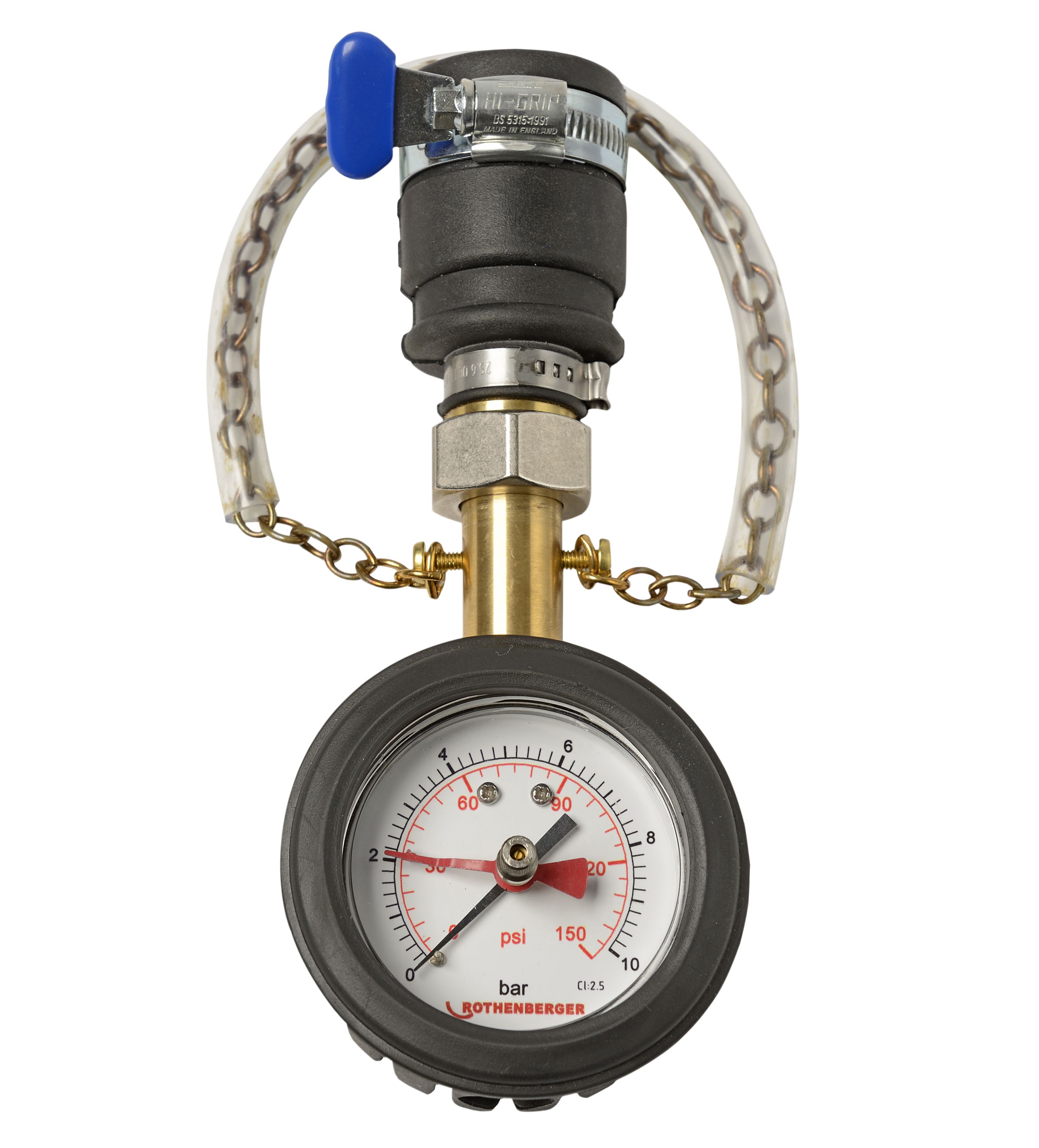 Rothenberger 10bar Pressure test gauge | DIY at B&Q