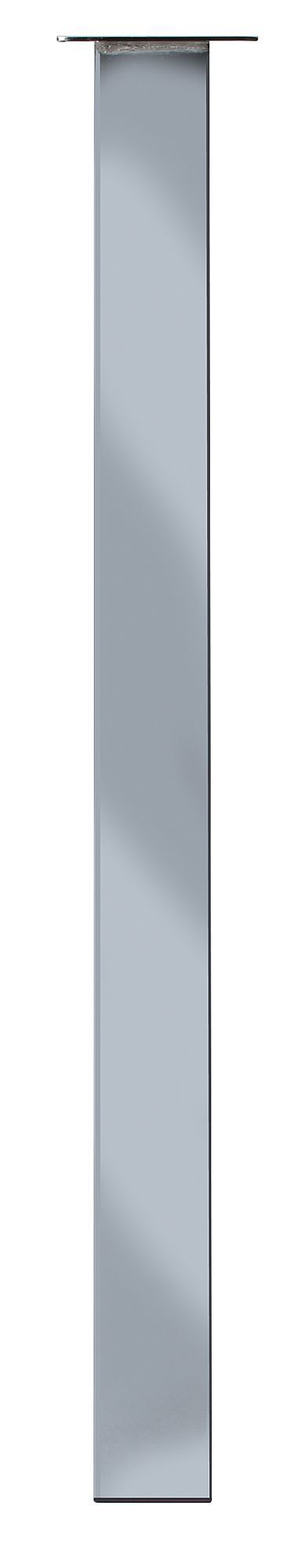 Rothley 710mm Chrome effect Designer leg | DIY at B&Q