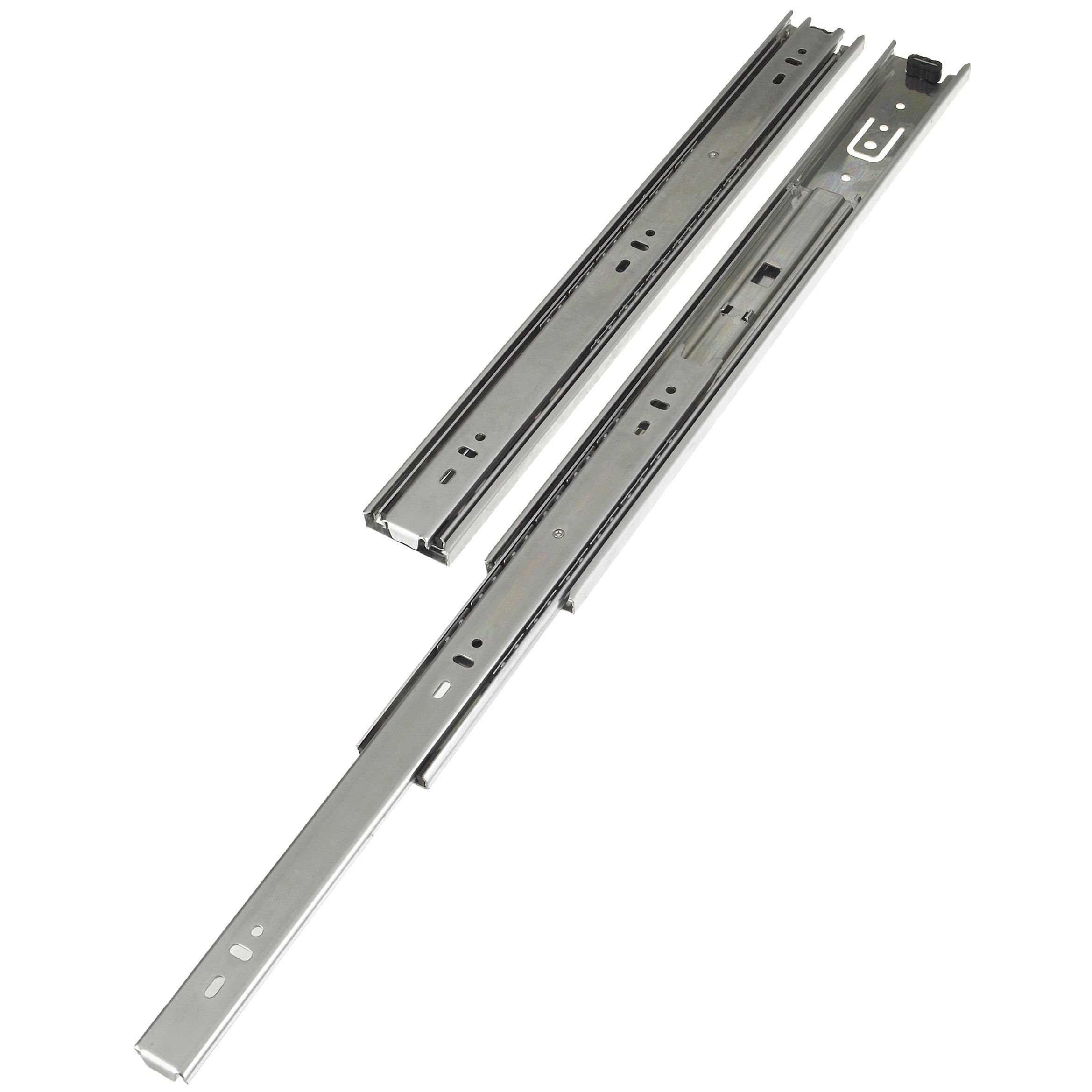 Rothley Ball bearing Steel Drawer runner (L)450mm, Pack of 2 | DIY at B&Q