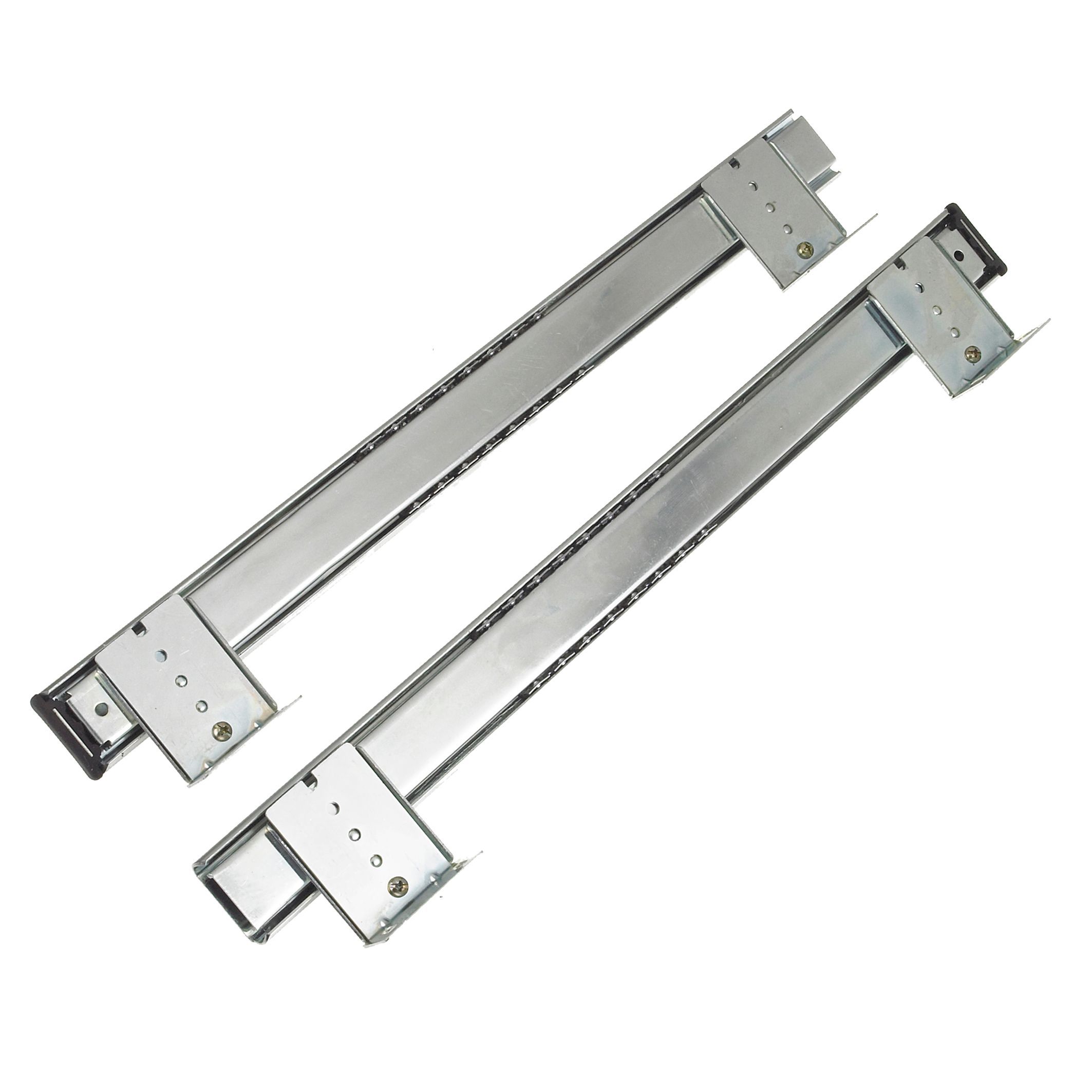 Rothley Steel Adjustable Keyboard Drawer runner (L)400mm, Pack of 2 ...