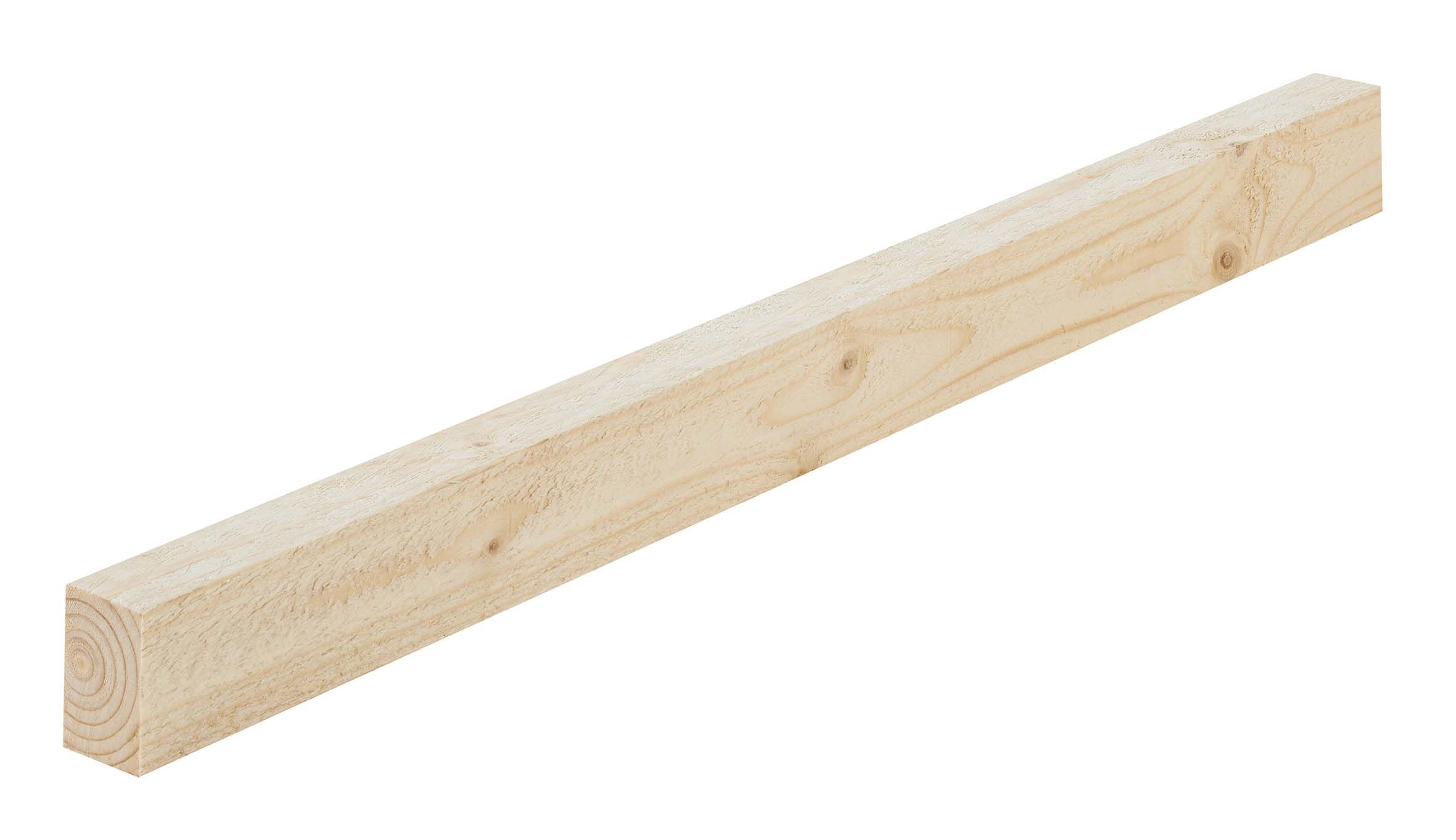 Rough Sawn Stick timber (L)2.4m (W)20mm (T)15mm, Pack of 8 | DIY at B&Q