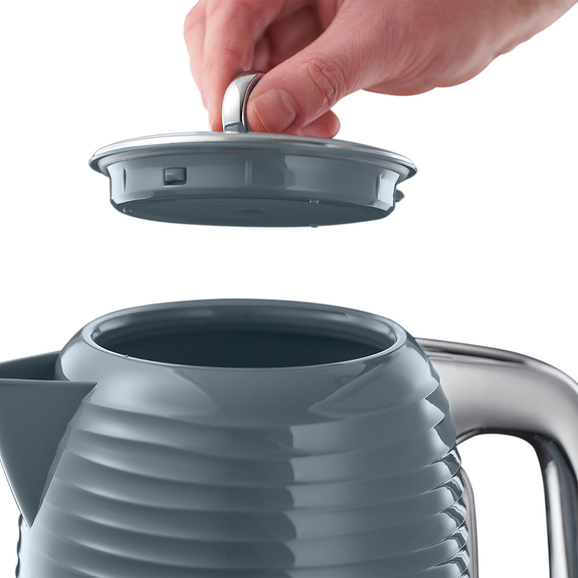 Russell Hobbs Inspire Grey Kettle