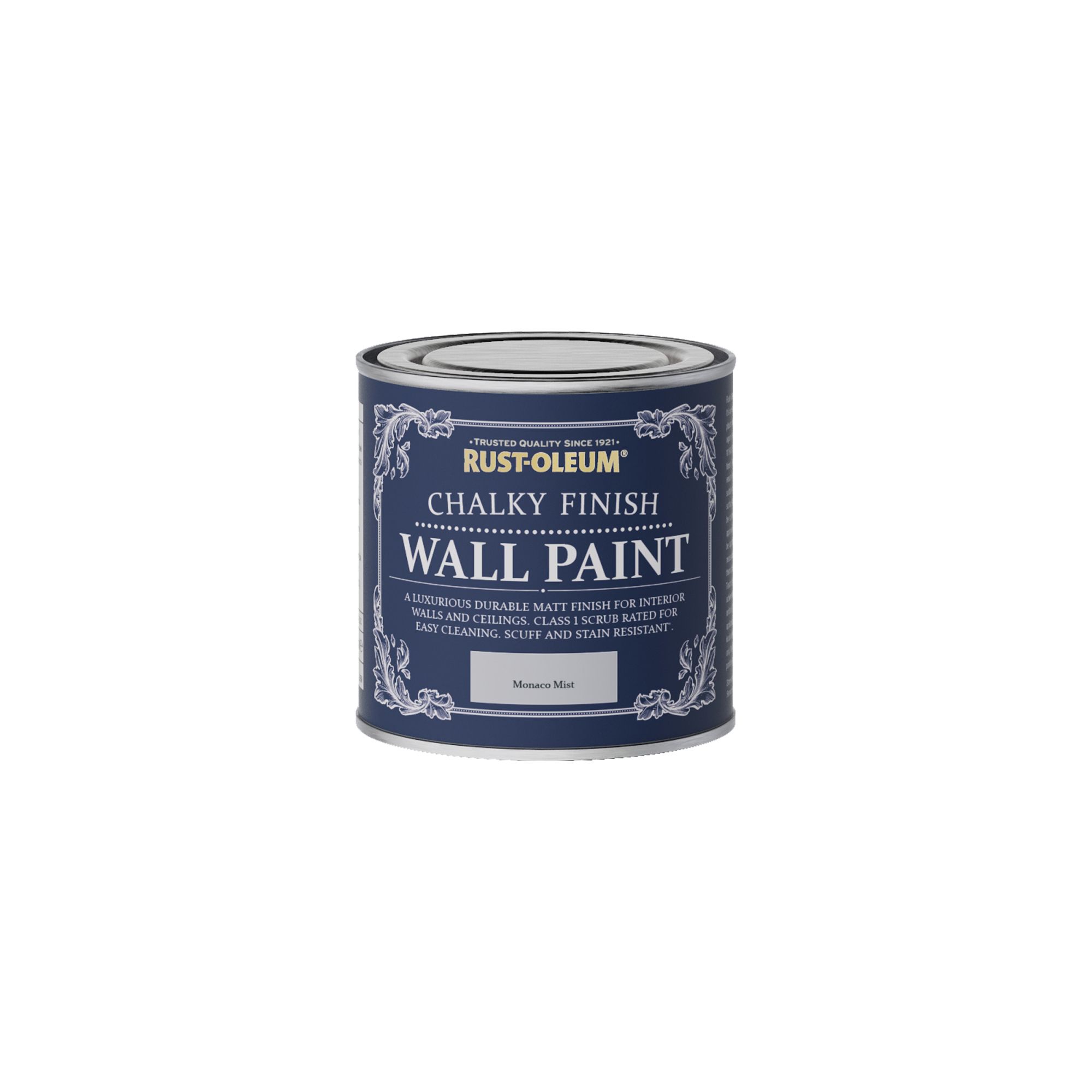 Rust-Oleum Chalky Finish Wall Monaco mist Flat matt Emulsion paint ...