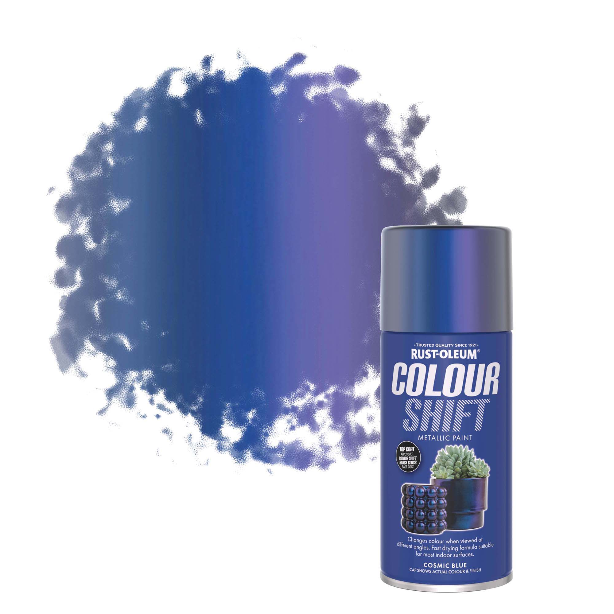 Rust-Oleum Colour Shift Cosmic Blue Multi-surface Topcoat Spray paint ...