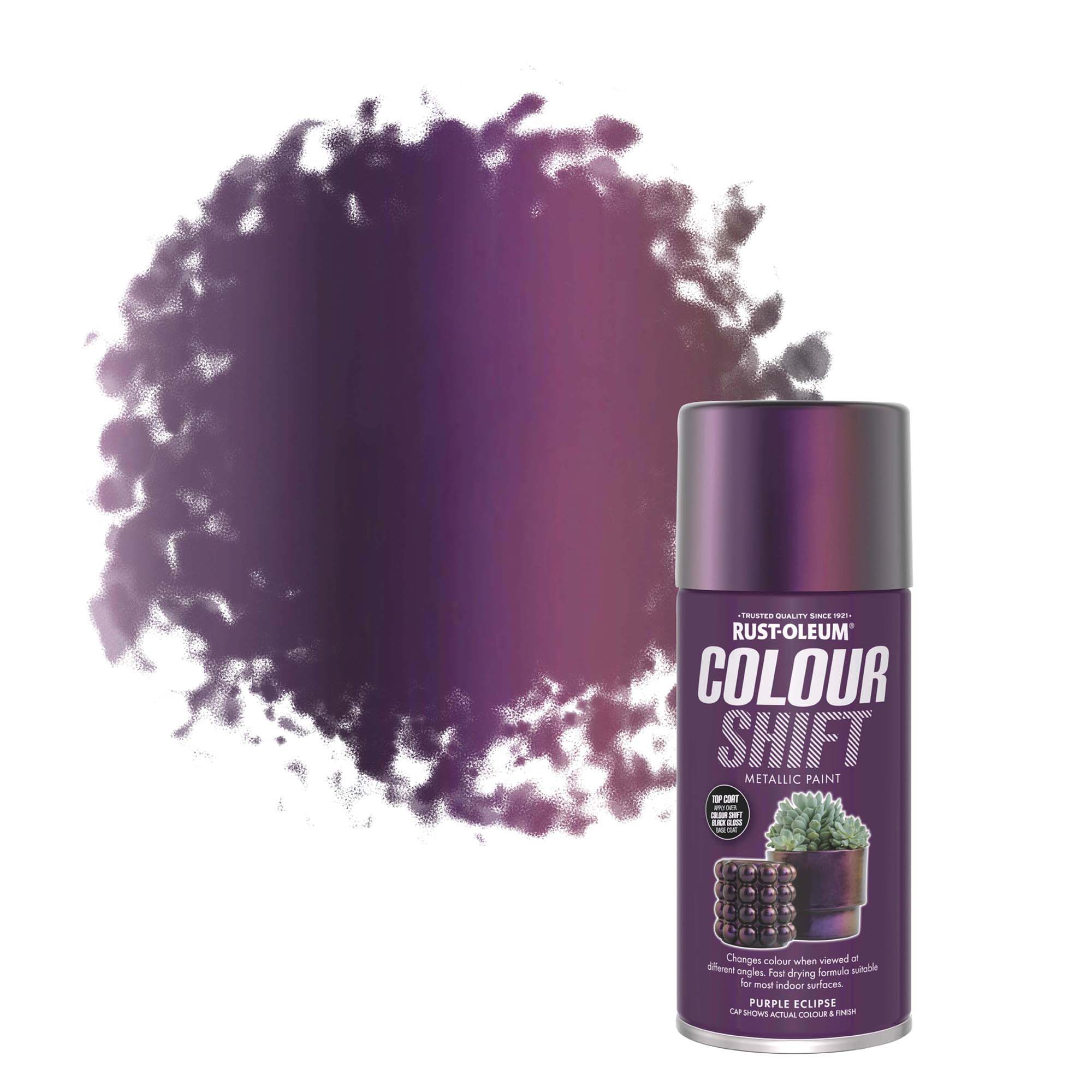 Rust-Oleum Colour Shift Purple Eclipse Multi-surface Topcoat Spray ...