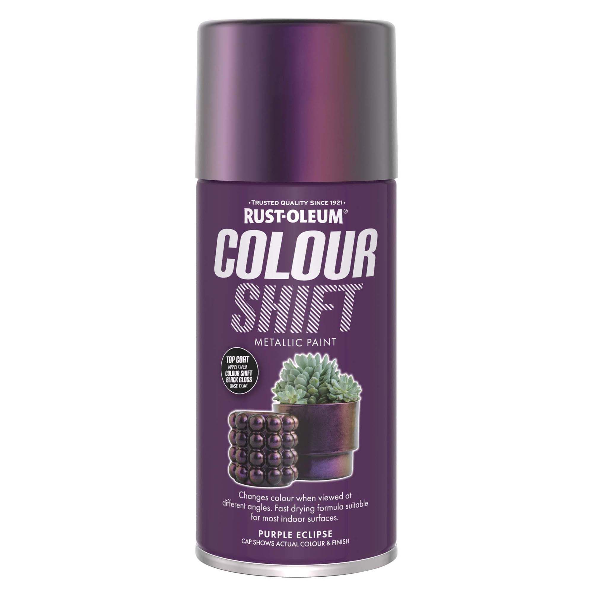 Rust-Oleum Colour Shift Purple Eclipse Multi-surface Topcoat Spray ...