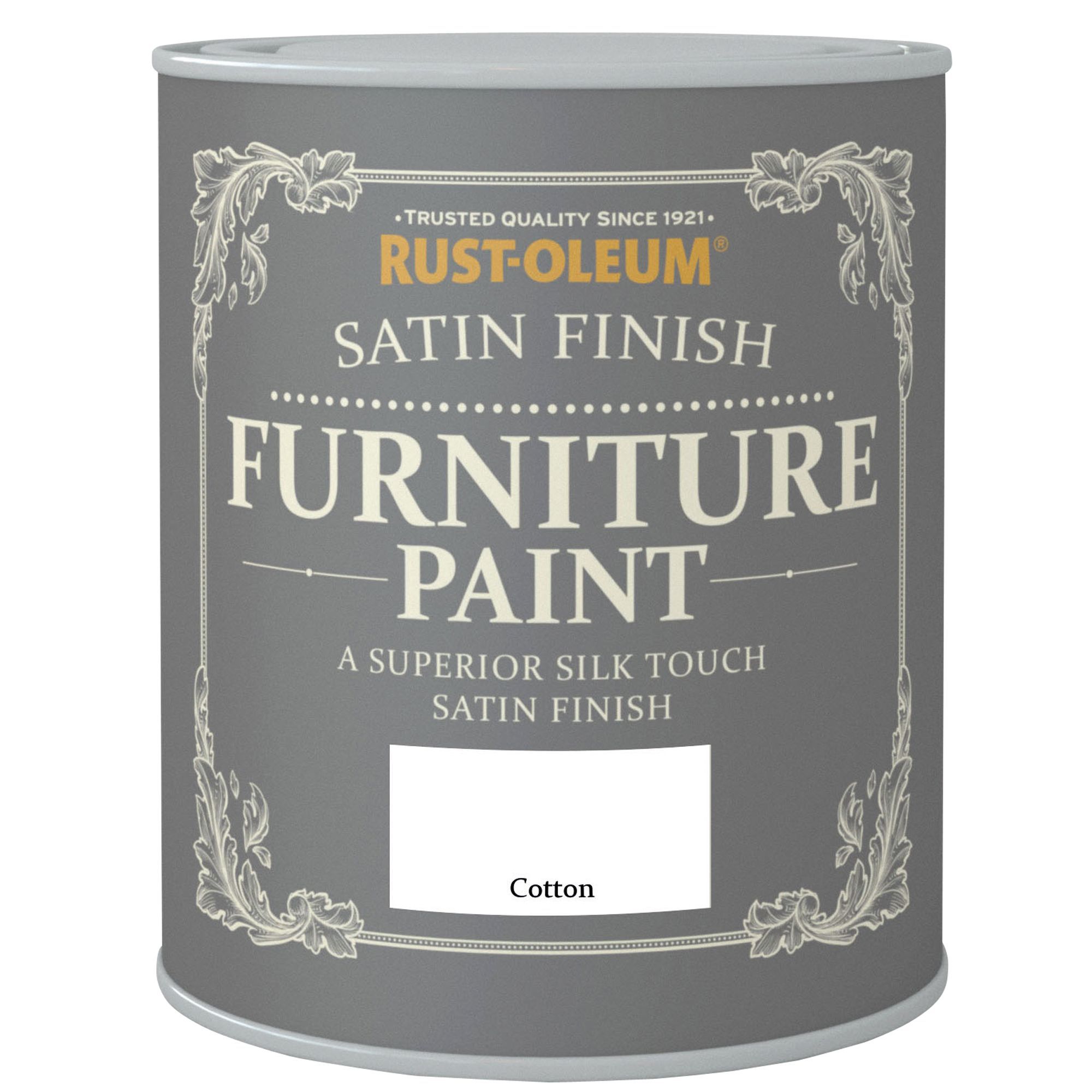 Rust Oleum Cotton Satinwood Furniture paint 750ml