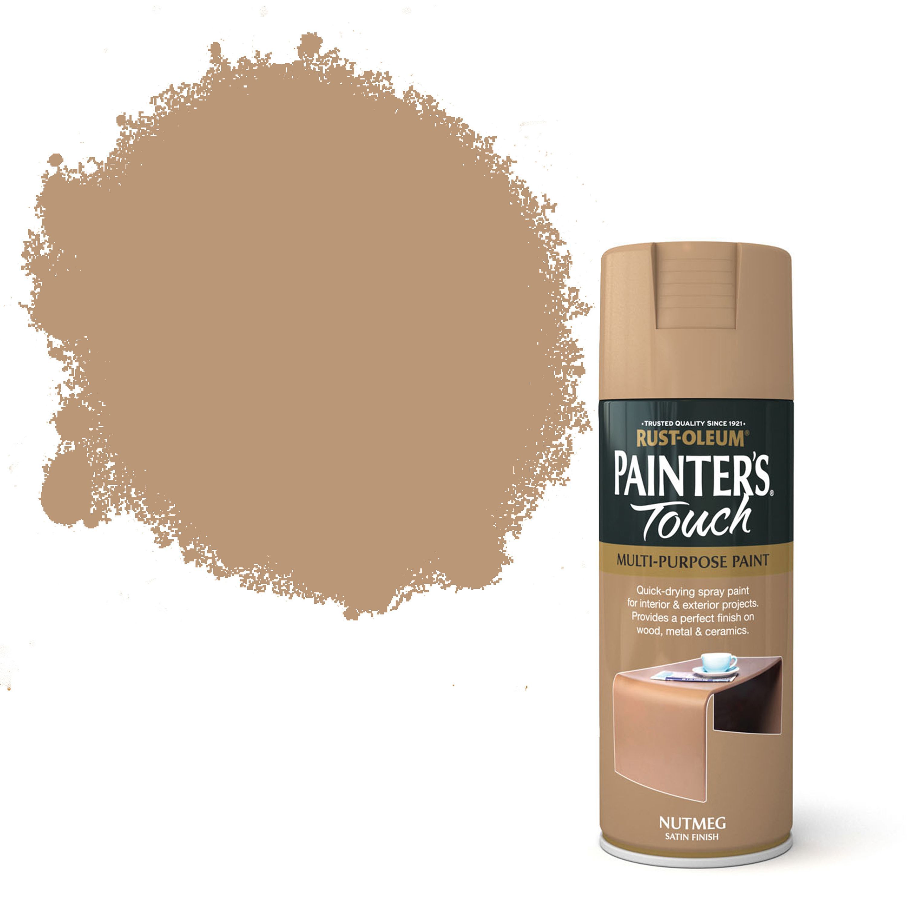 Rust-Oleum Painter's Touch Nutmeg Satinwood Multi-surface Decorative ...