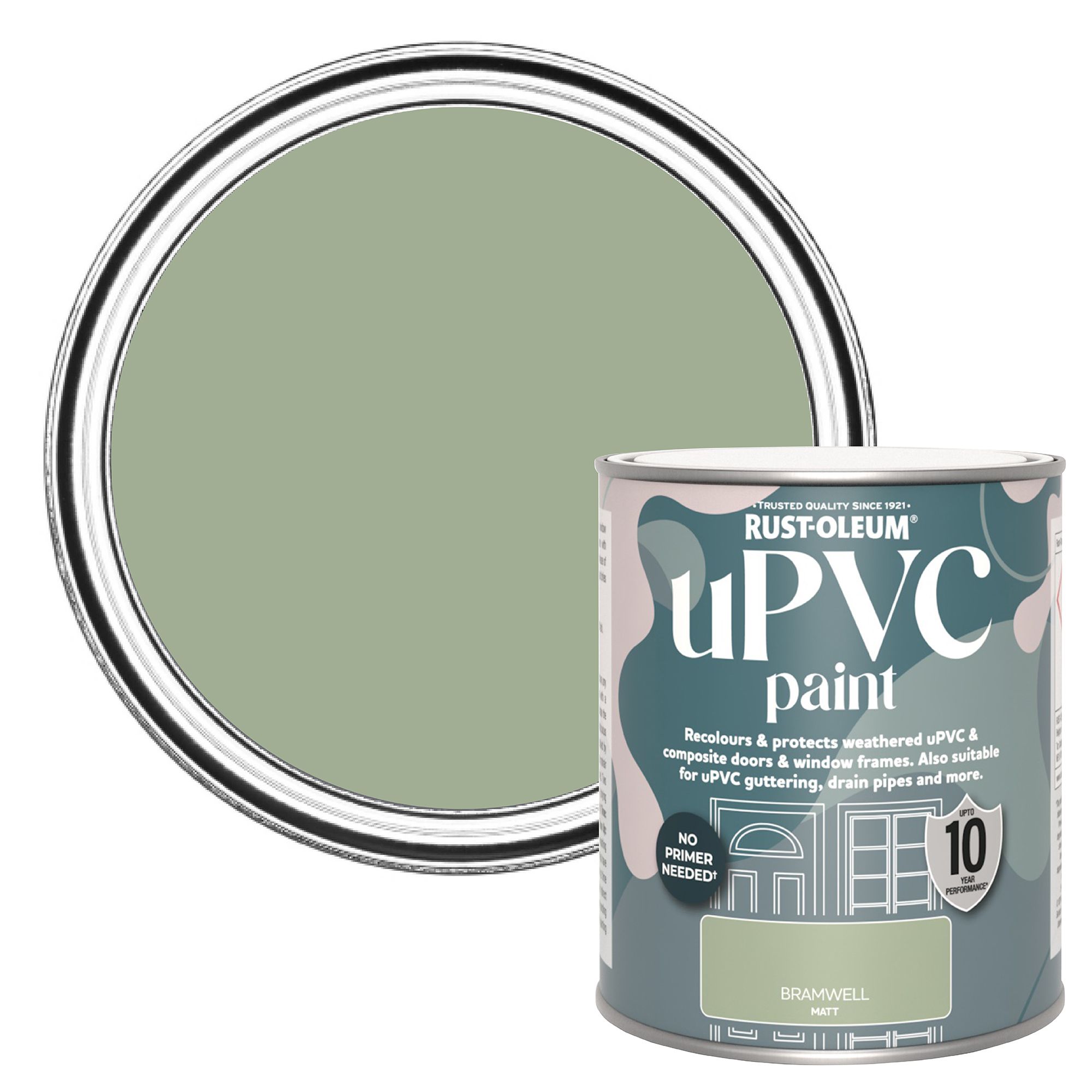 Rust-Oleum uPVC Bramwell Matt Paint, 750ml