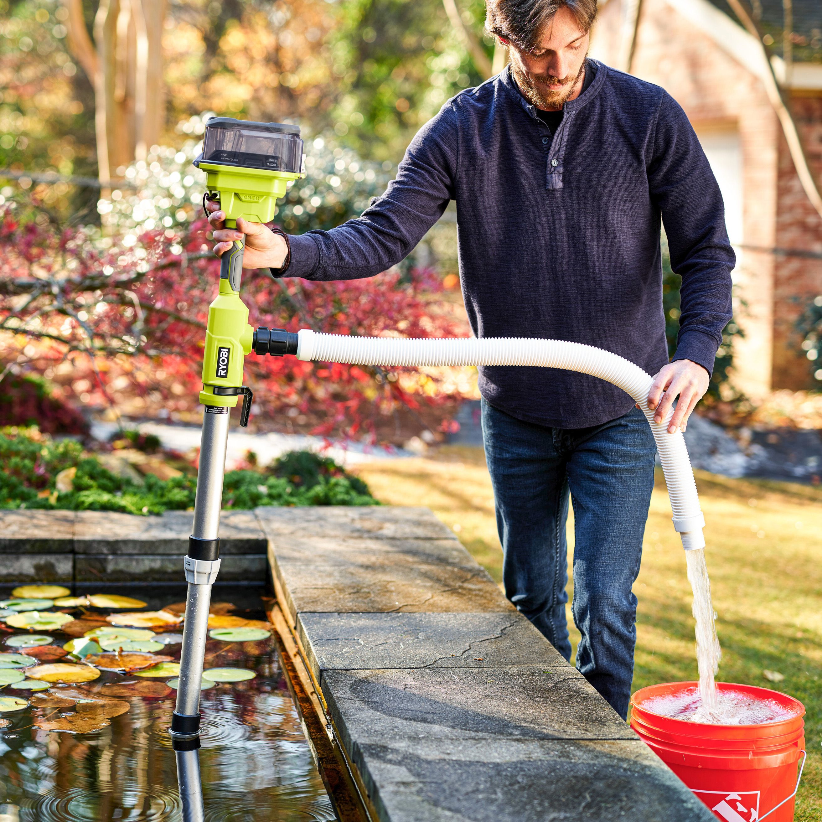 Ryobi 18V Cordless Brushed stick Pump