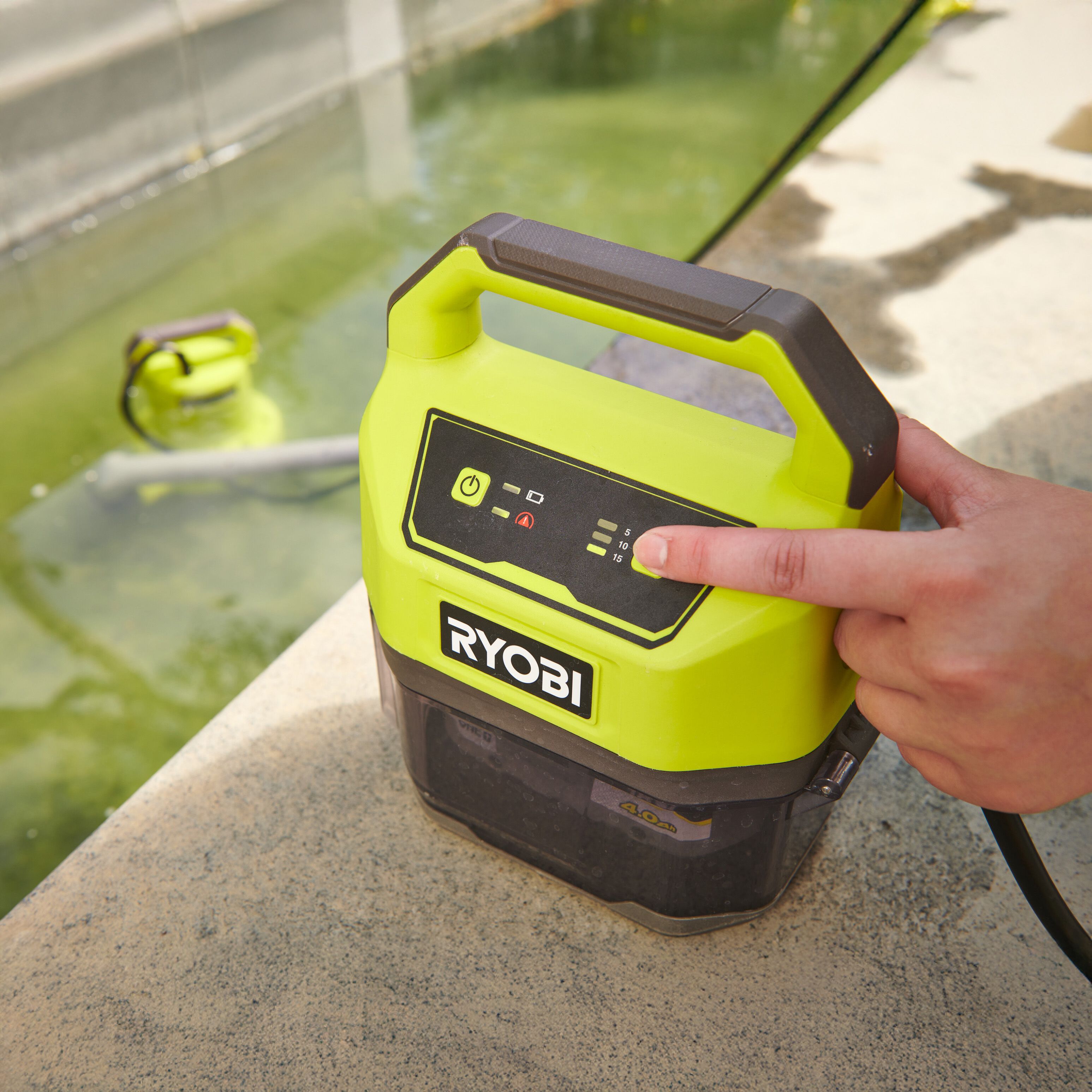 Ryobi 18V Cordless Submersible Pump