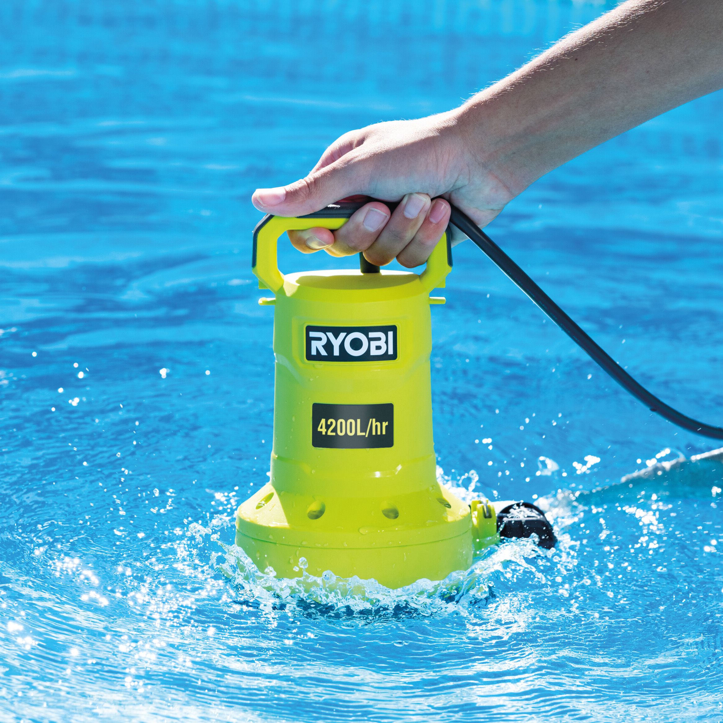 Ryobi 18V Cordless Submersible Pump