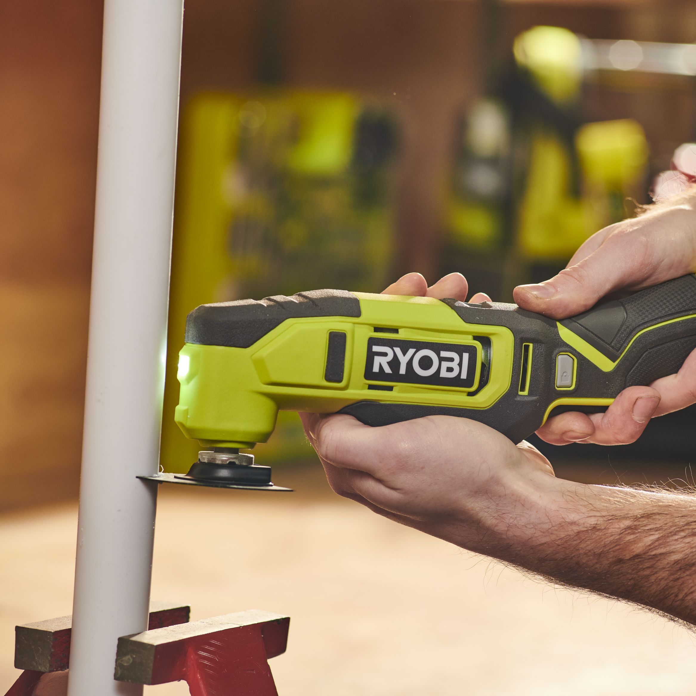 Ryobi 18V One+ Brushed Cordless Multi tool (Bare Tool) - RMT18-0