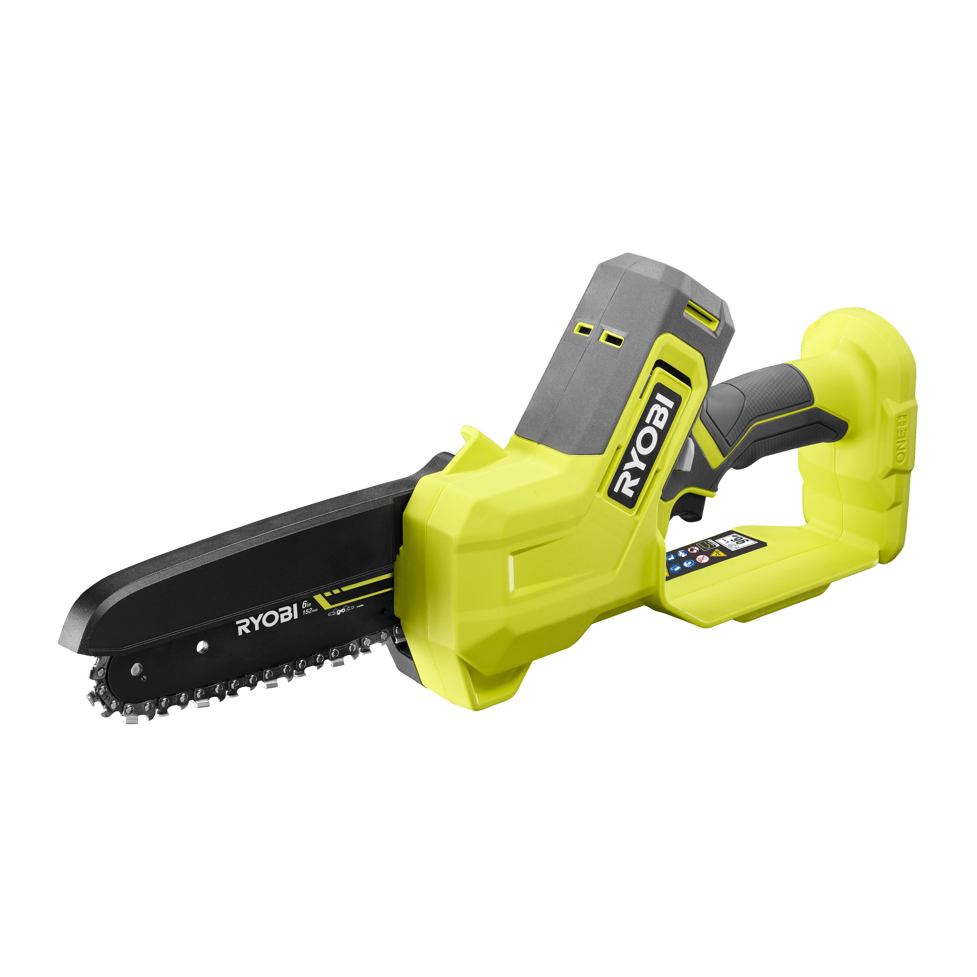 Ryobi 18V One+ Cordless 150mm Pruning Mini chainsaw (Bare Tool ...