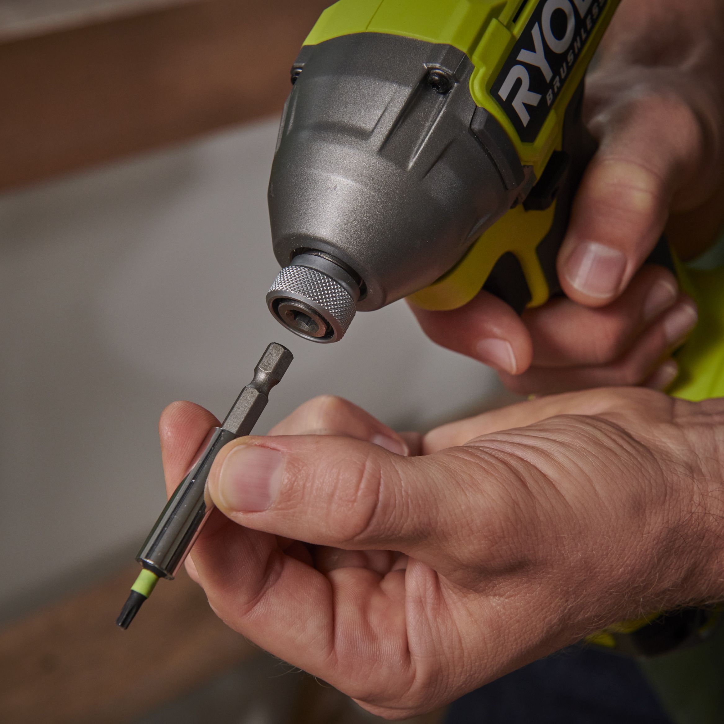 Ryobi 18V One Cordless Impact driver Bare Tool RID18BL 0