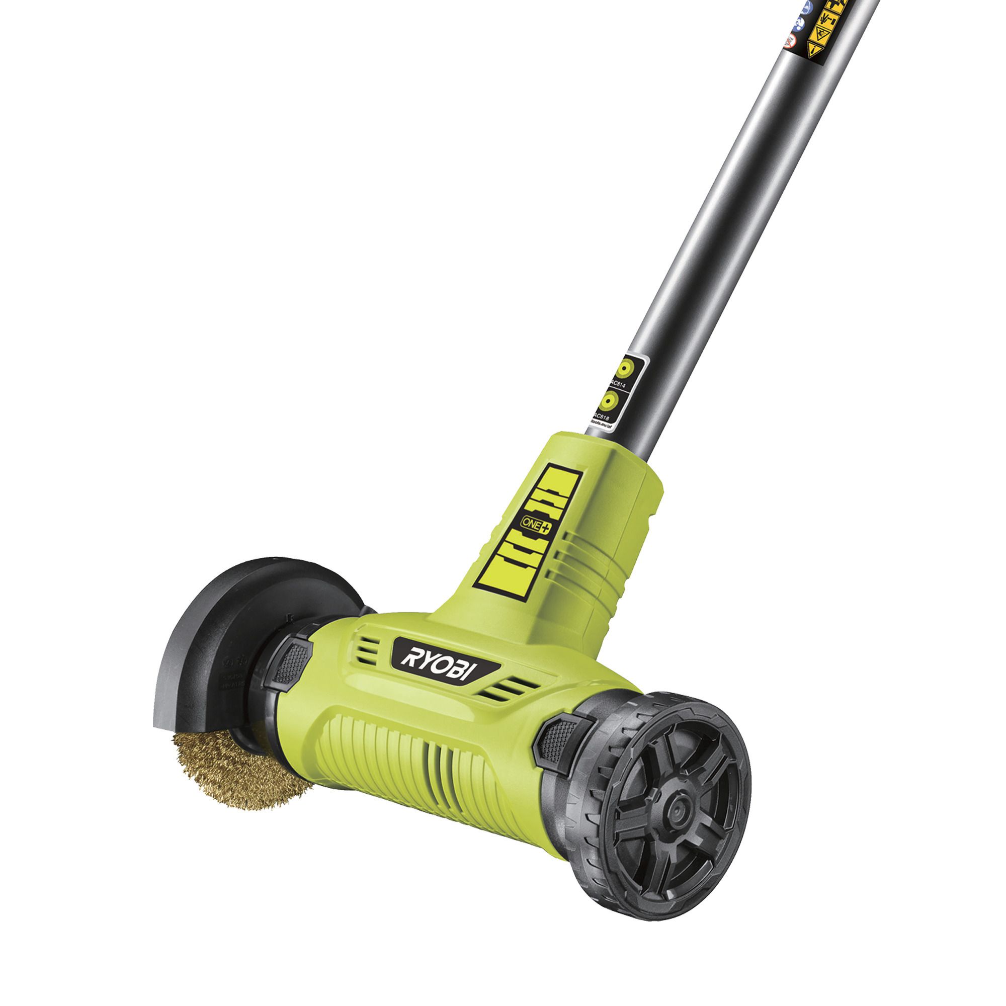 Ryobi 18V ONE+ Cordless Patio cleaner with Wire brush (1 x 2Ah ...