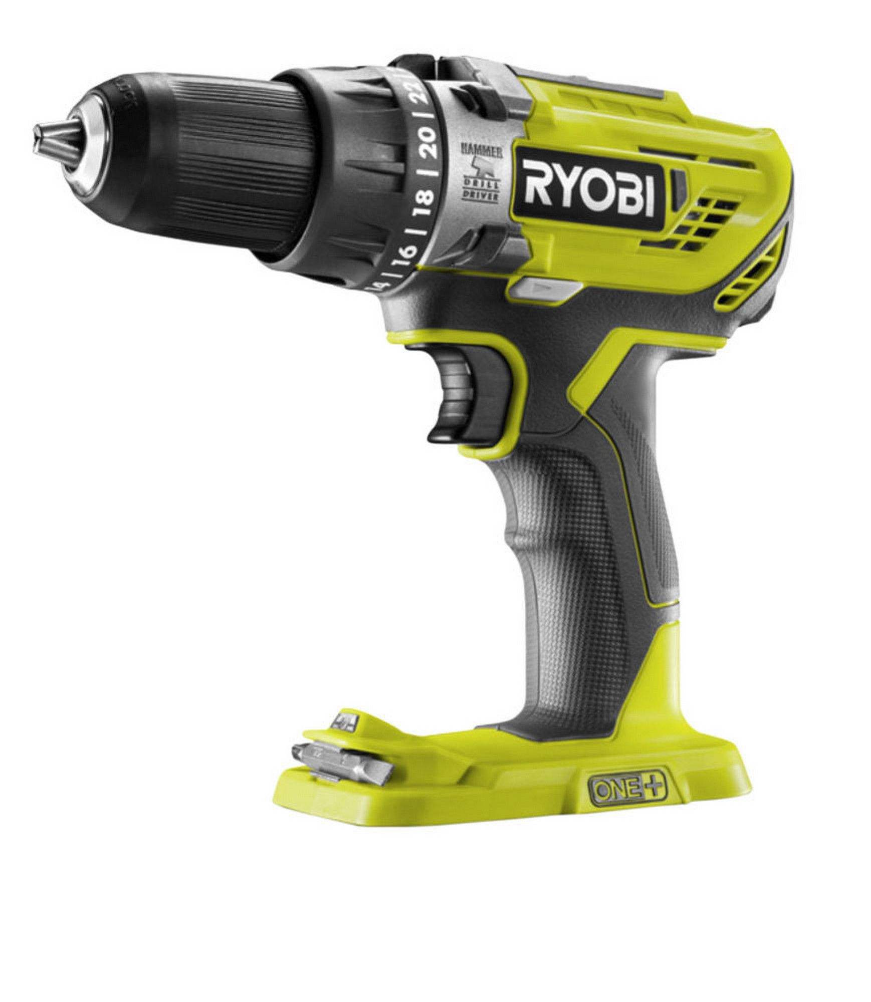 Ryobi 18V One+ Non-replaceable carbon brushed Cordless Combi drill ...