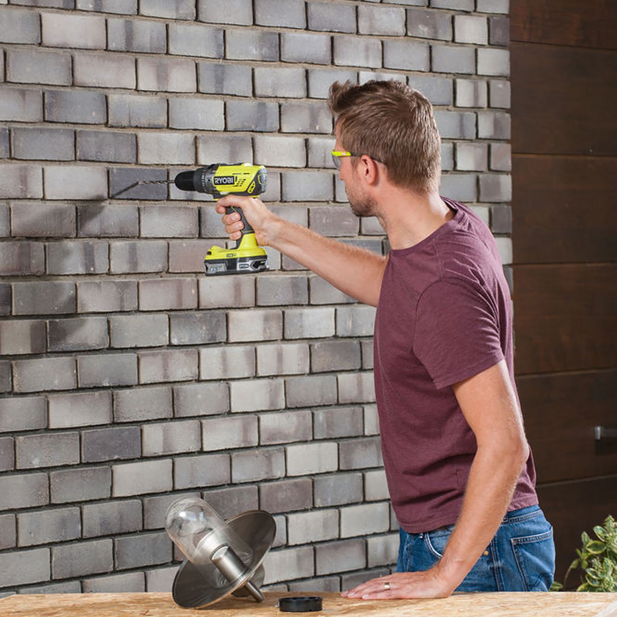 Ryobi 18V One+ Non-replaceable carbon brushed Cordless Combi drill ...