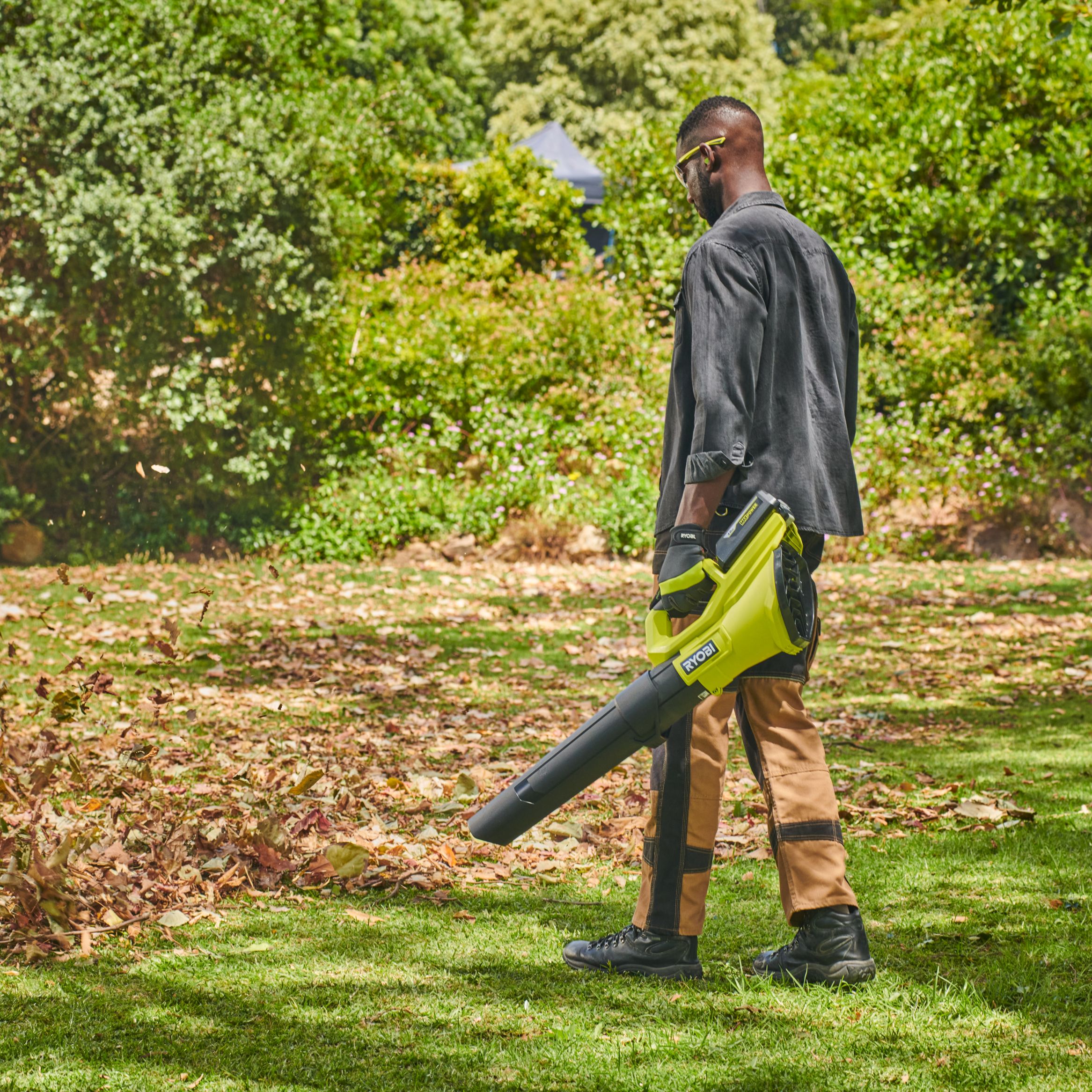 Ryobi MAX POWER 36V Cordless Brushed Leaf Blower (Bare Tool) - RY36BLB-0