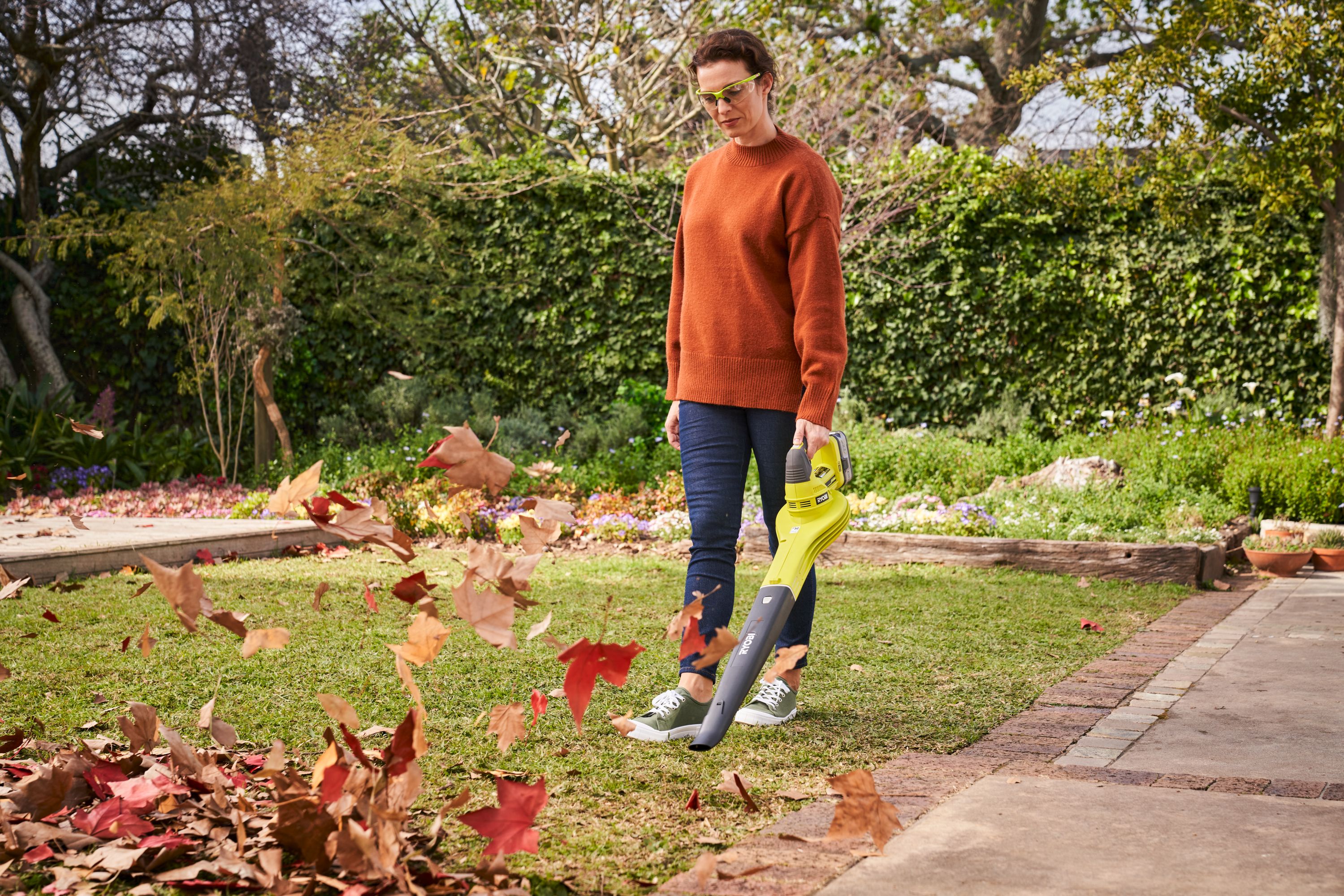 Ryobi ONE+ 18V Cordless Brushed Blower (Bare Tool) - OBL1820S