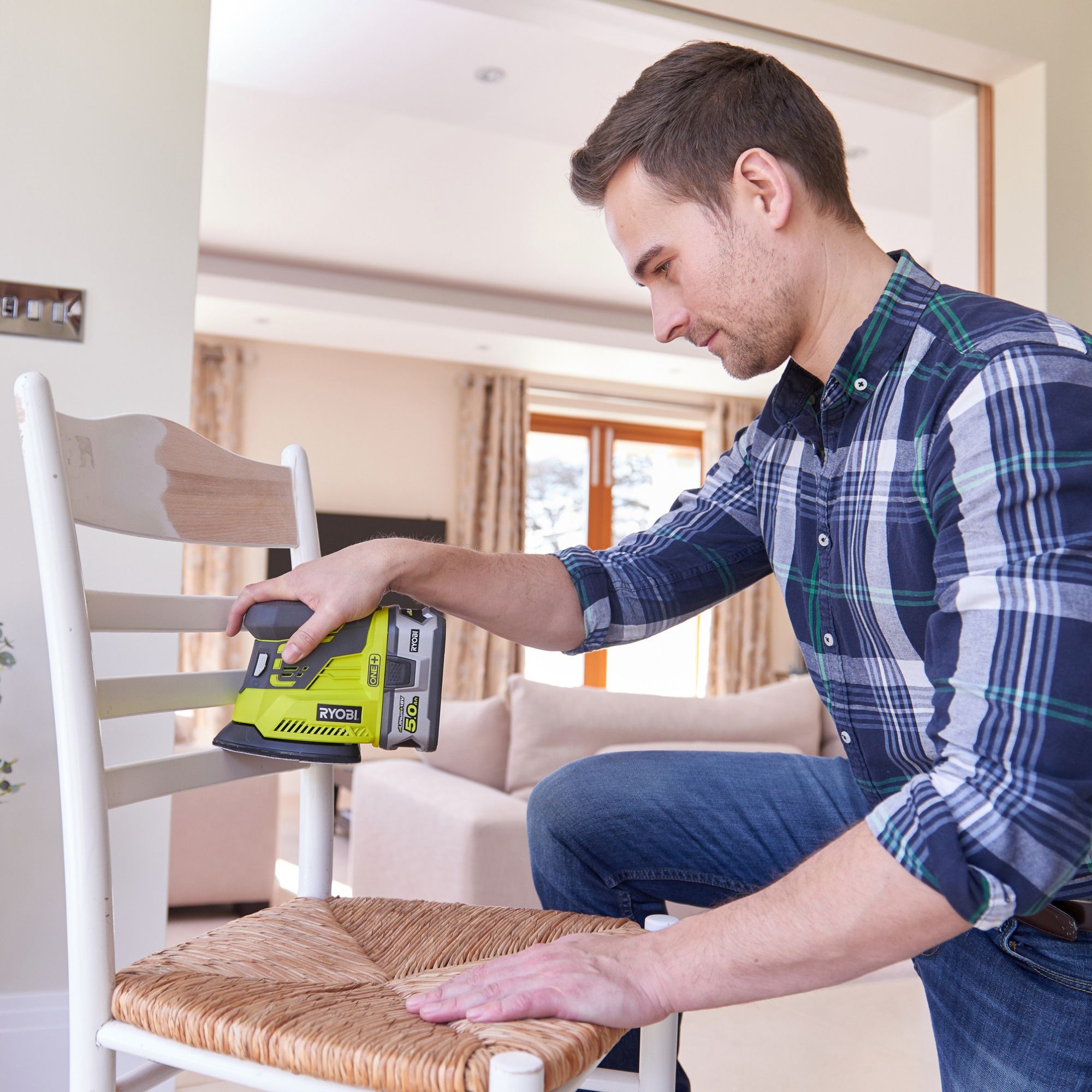Ryobi cordless palm sander store