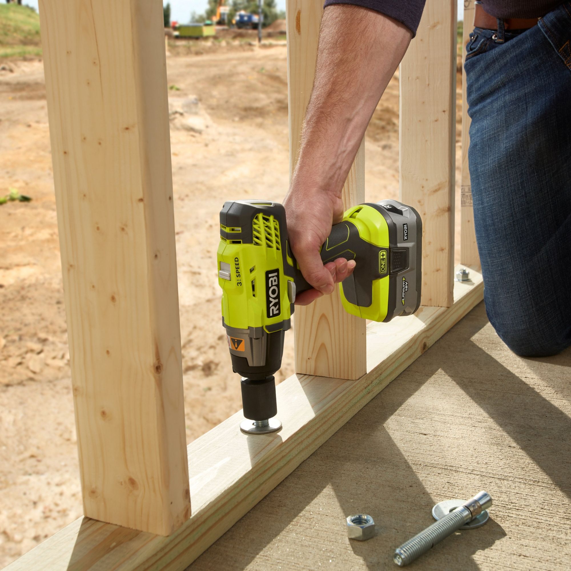 Ryobi impact wrench b&q store